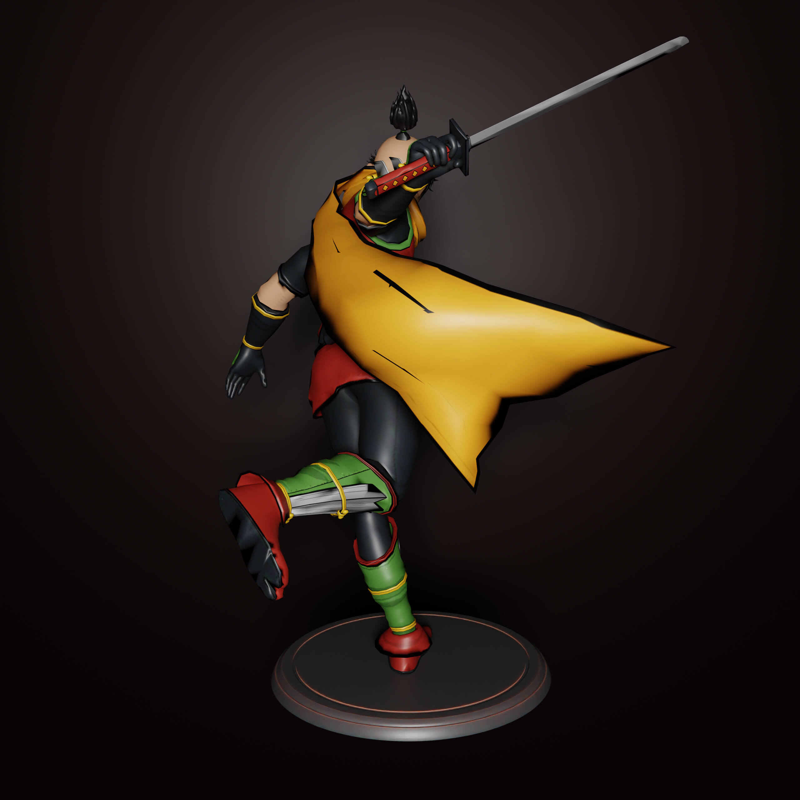 Robin Batman Ninja - 3D Model by Moogar