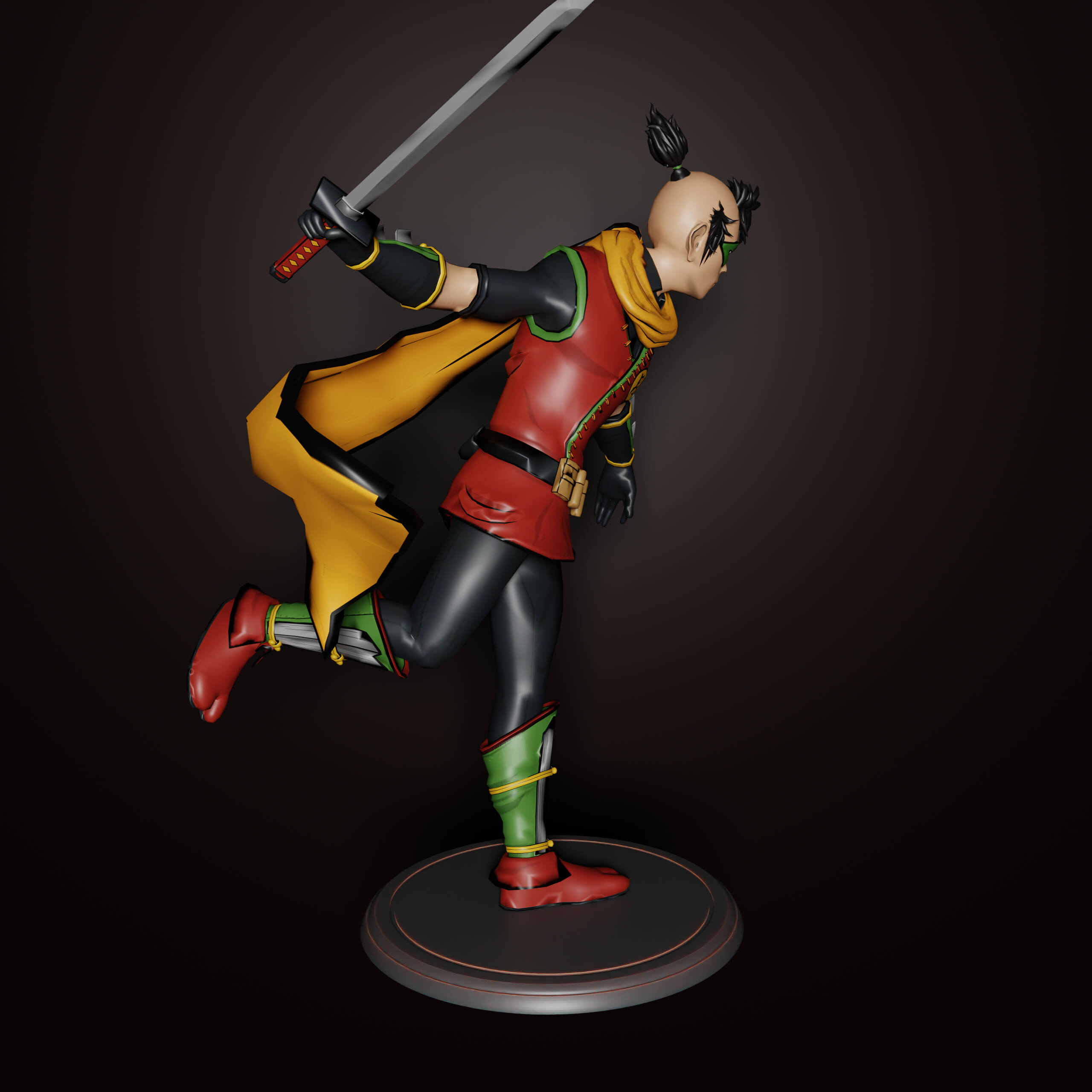 Robin Batman Ninja - 3D Model by Moogar