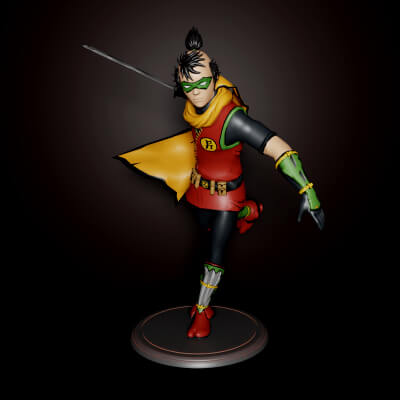 Robin Batman Ninja - 3D Model by Moogar