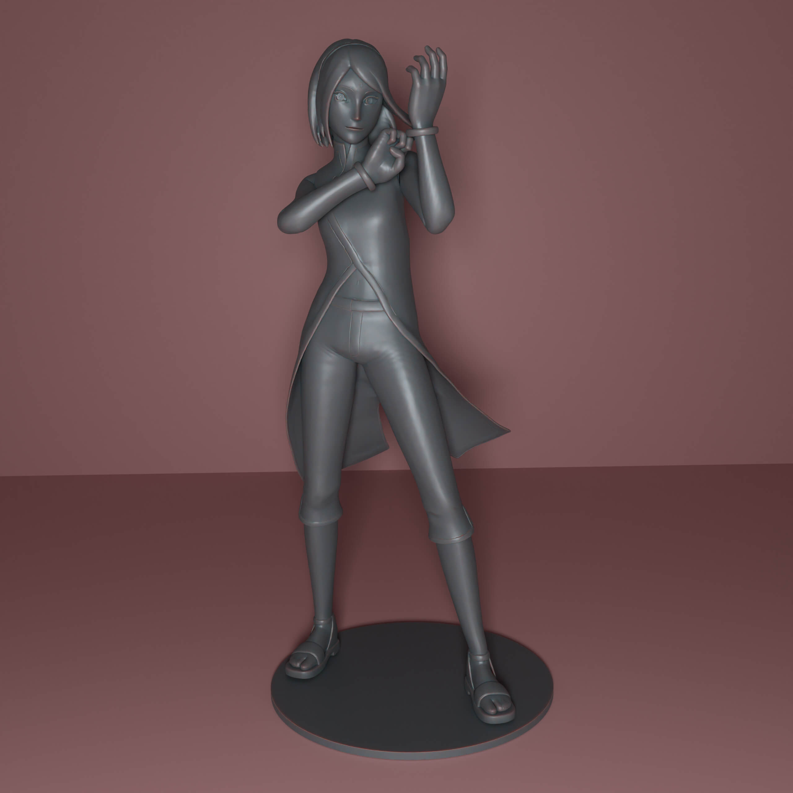 Sakura Haruno 3d Model By Moogar