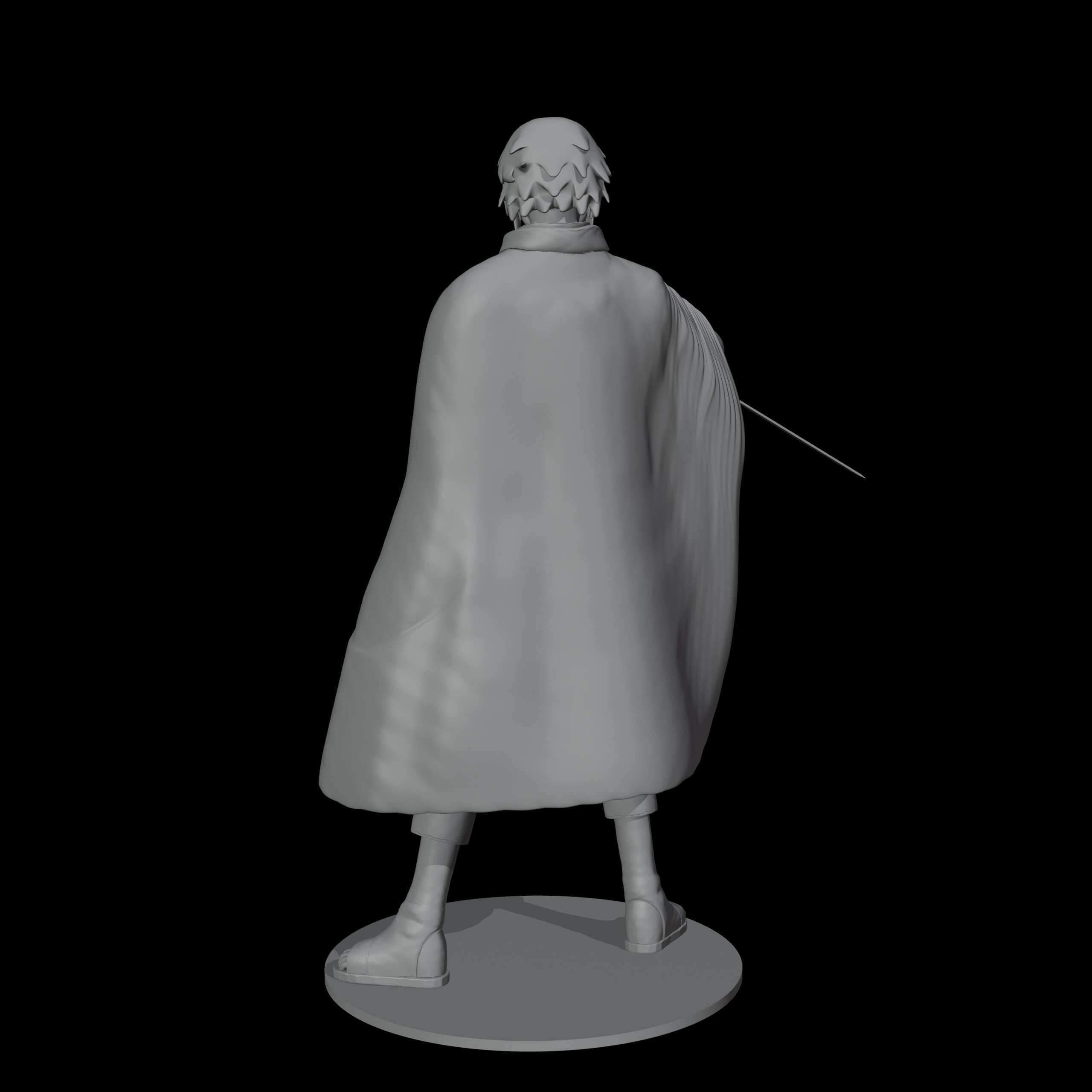Sasuke Uchiha - 3D Model by Moogar