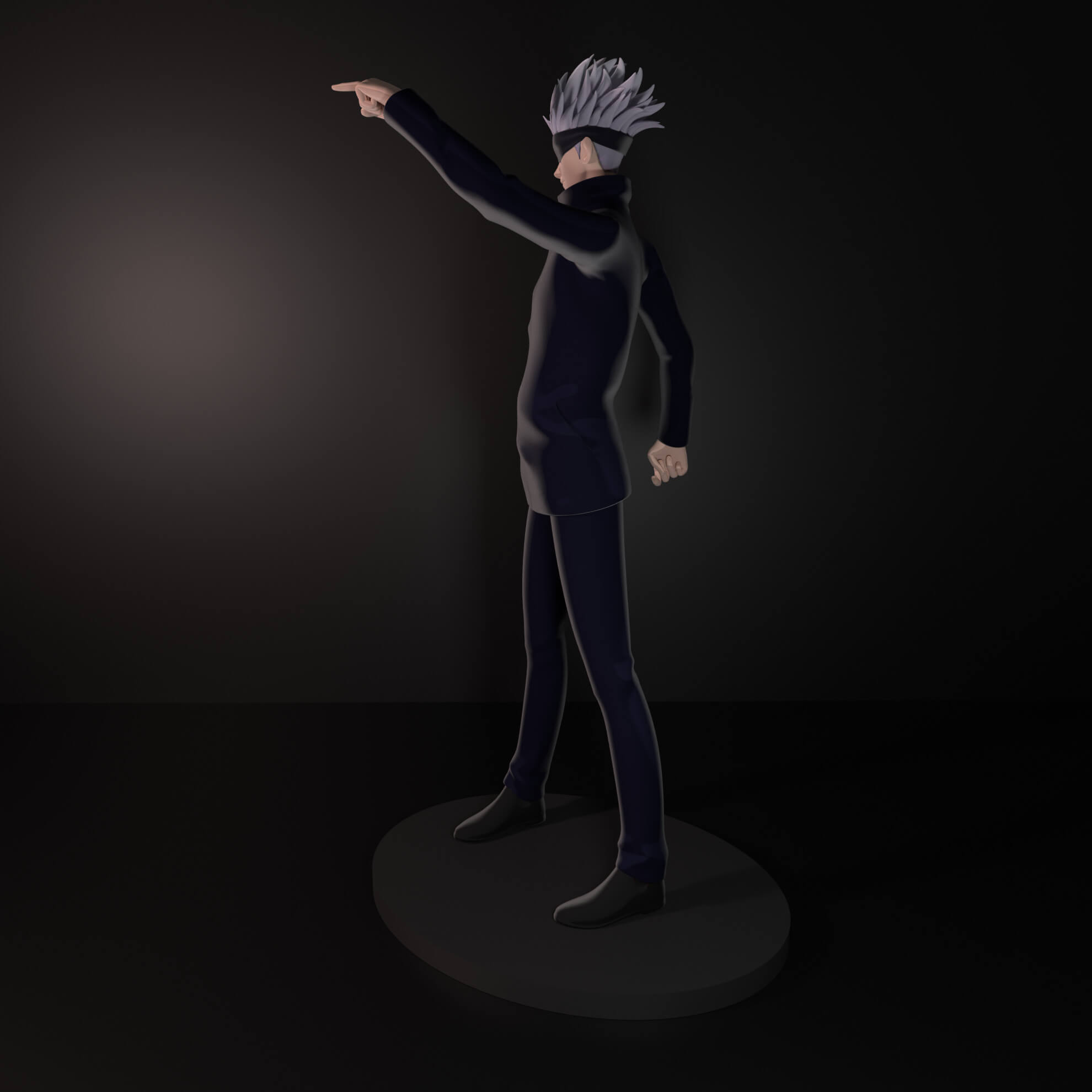 Satoru Gojo 3d print by Moogar