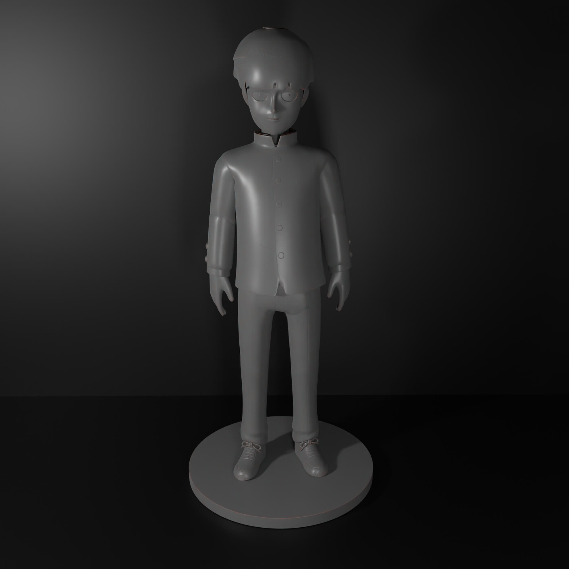 Shigeo Kageyama - 3D Model by Moogar