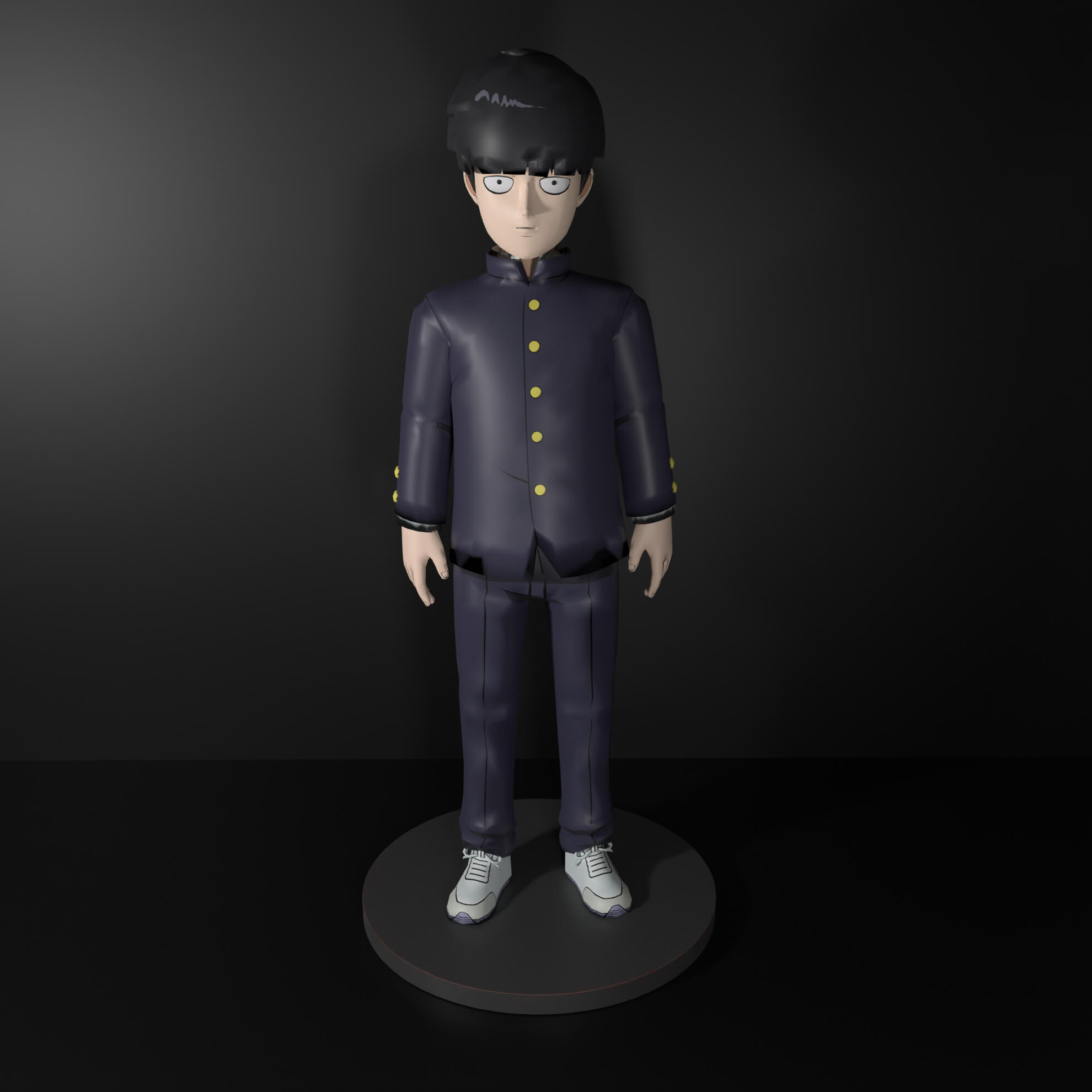 Shigeo Kageyama - 3D Model by Moogar
