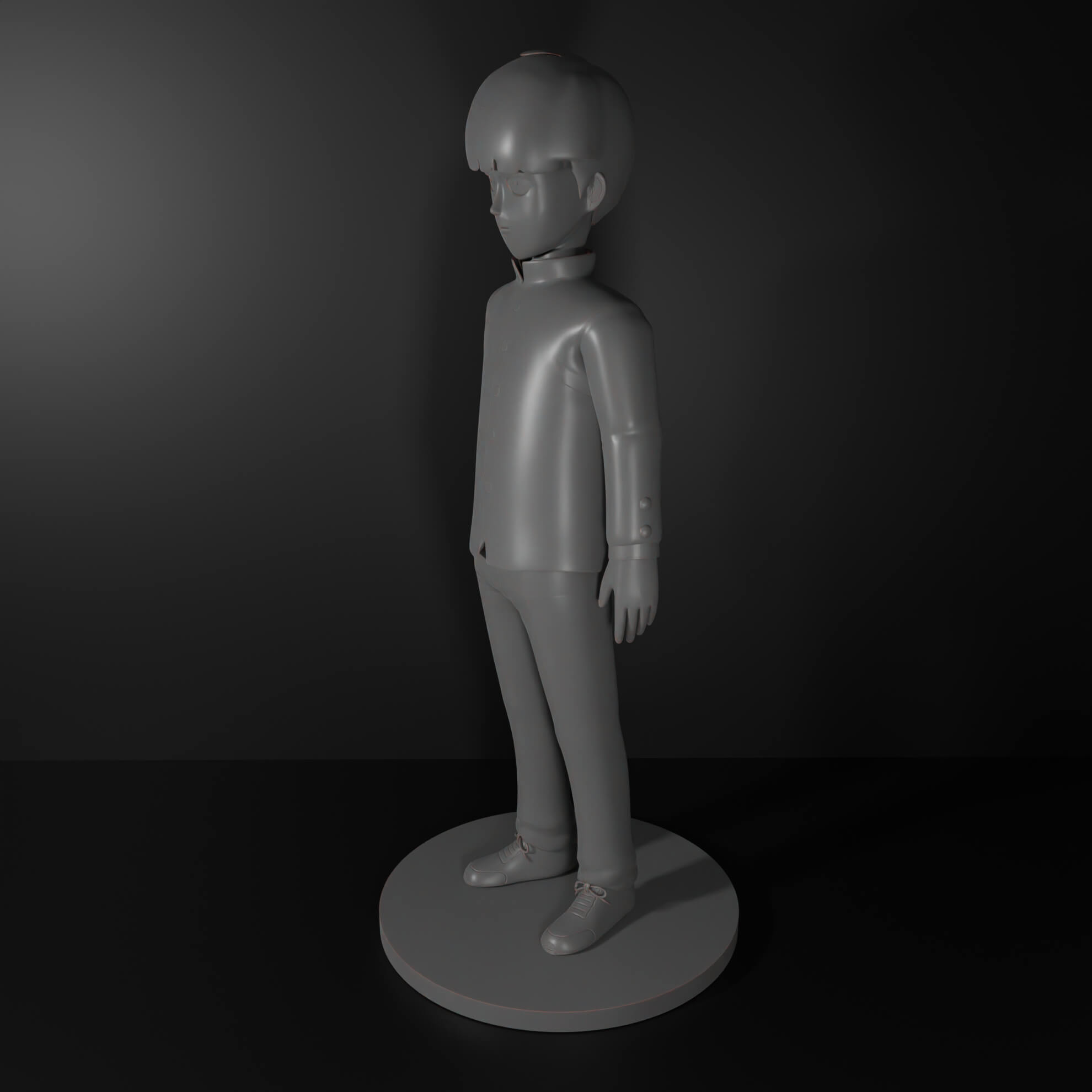 Shigeo Kageyama - 3D Model by Moogar