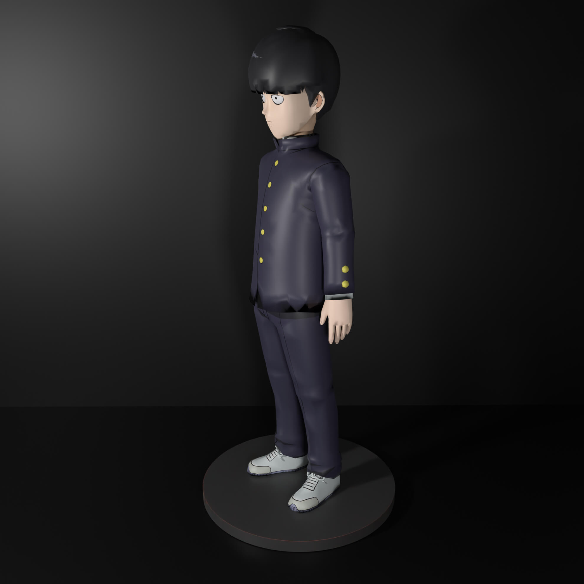 Shigeo Kageyama - 3D Model by Moogar