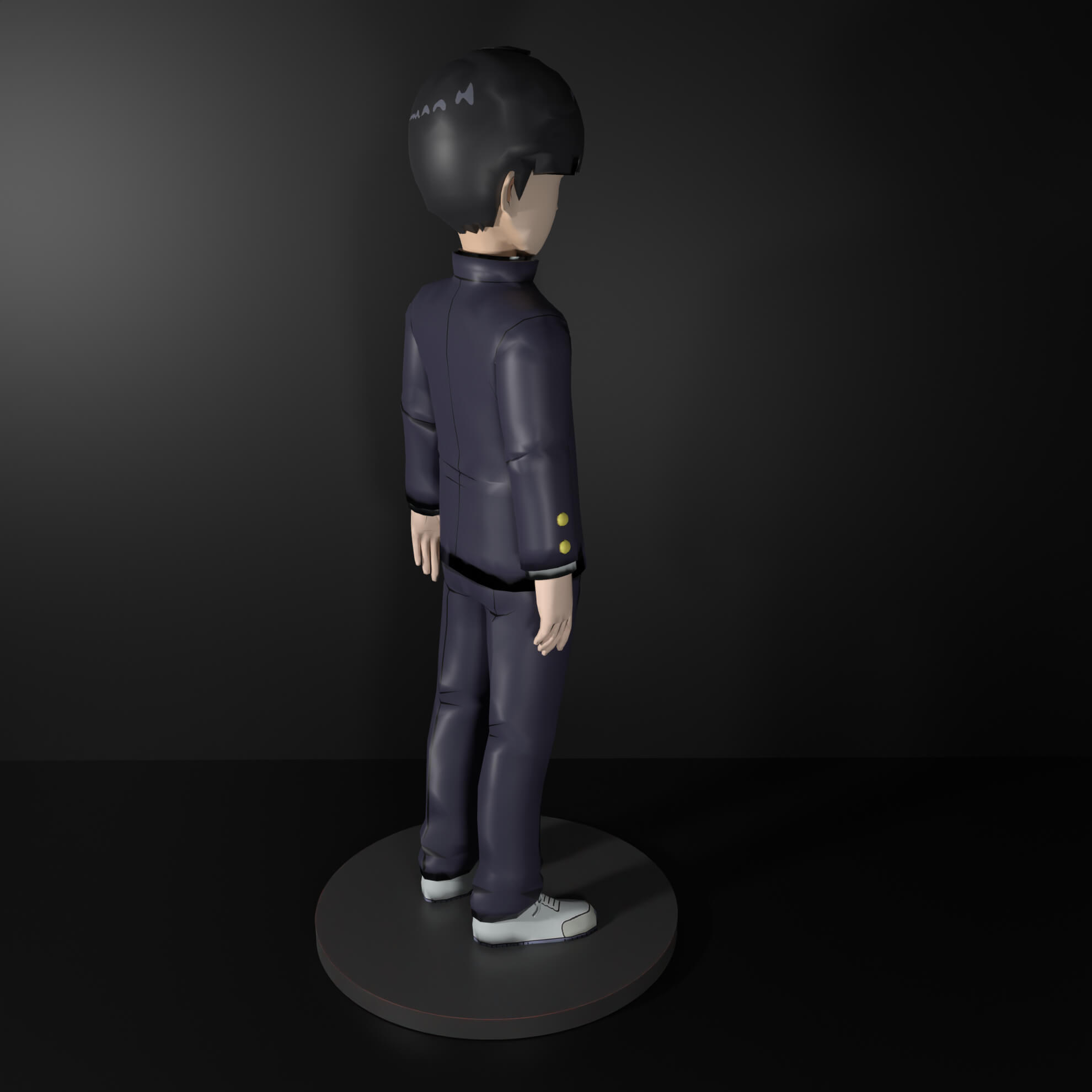 Shigeo Kageyama - 3D Model by Moogar