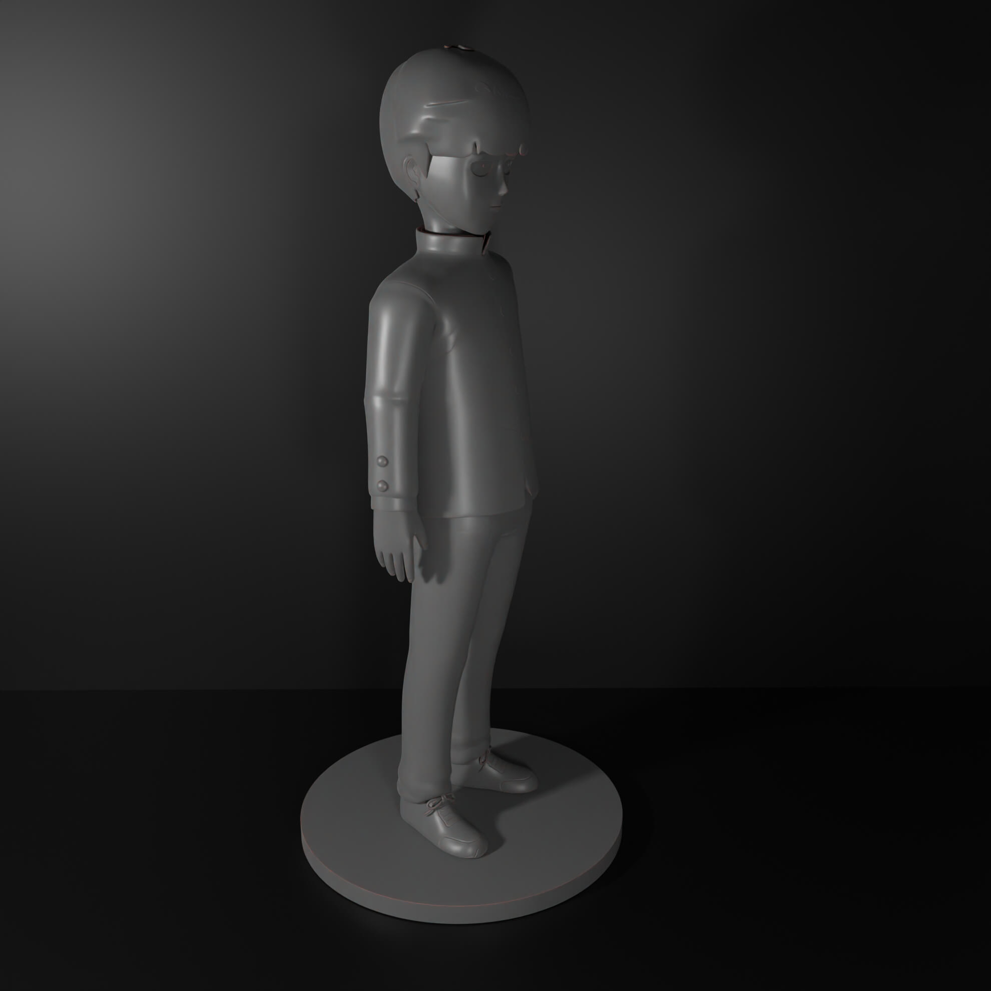 Shigeo Kageyama - 3D Model by Moogar