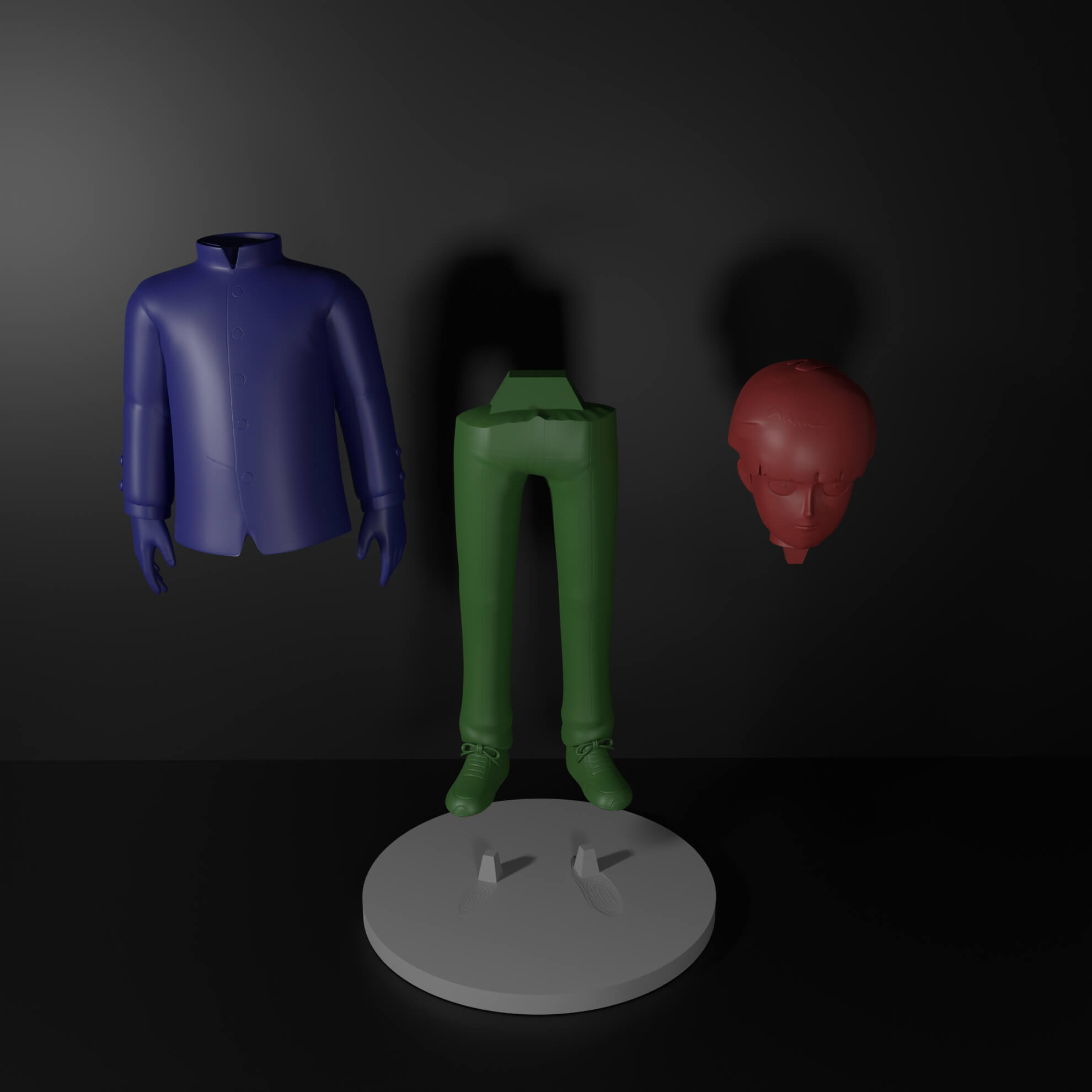 Shigeo Kageyama - 3D Model by Moogar