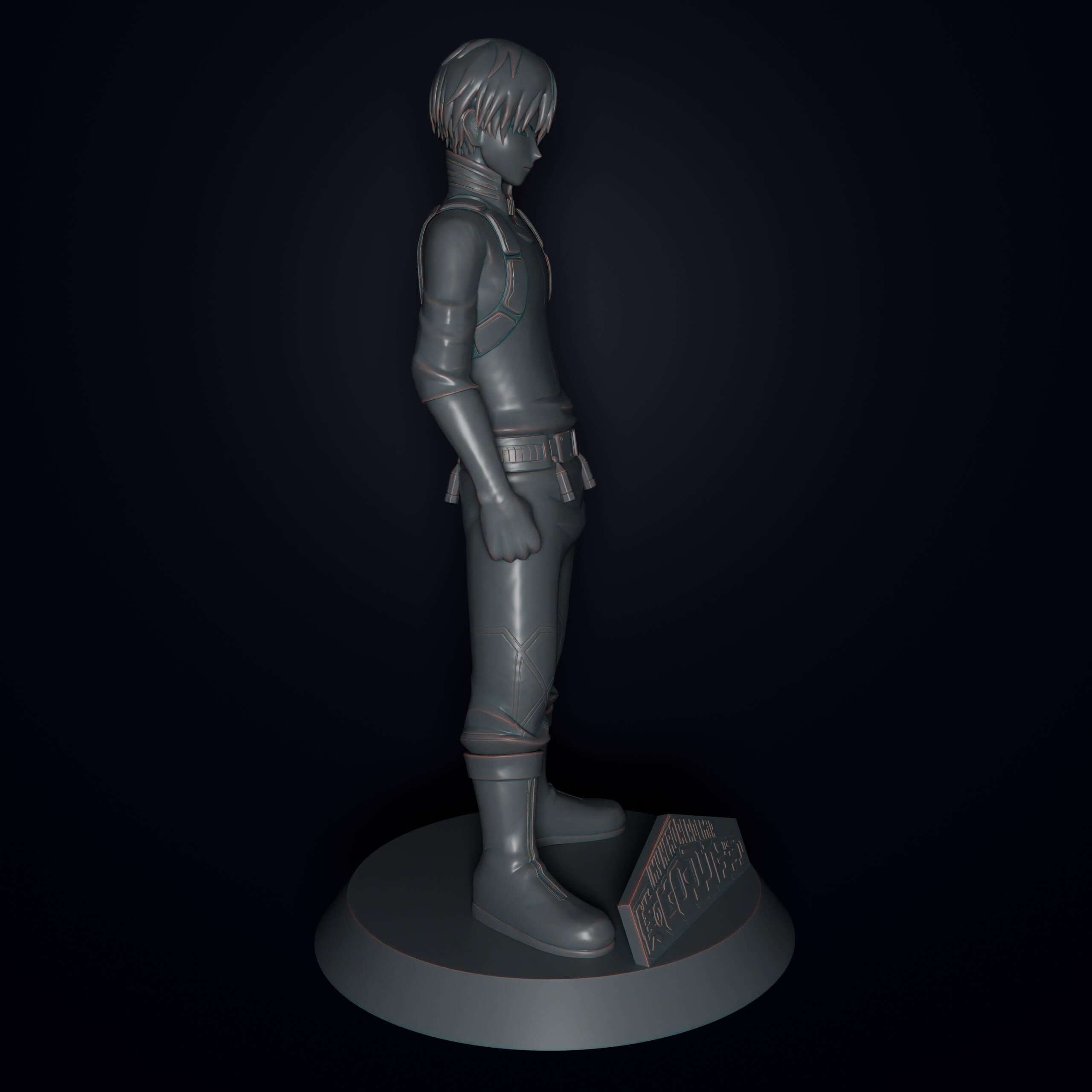 Shoto Todoroki - 3D Model by Moogar