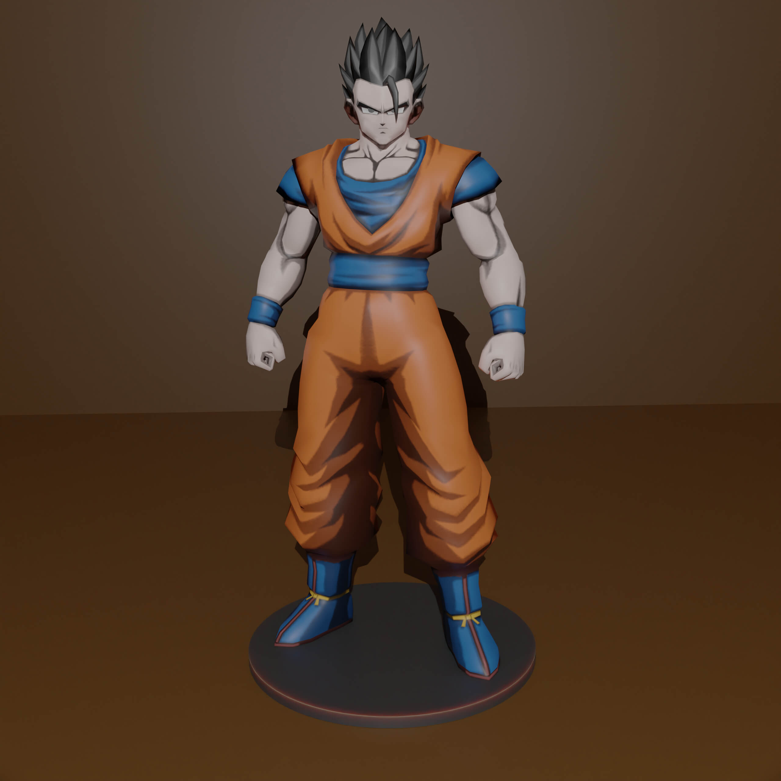 Son Gohan From Dragon Ball Z - 3D Model by Moogar