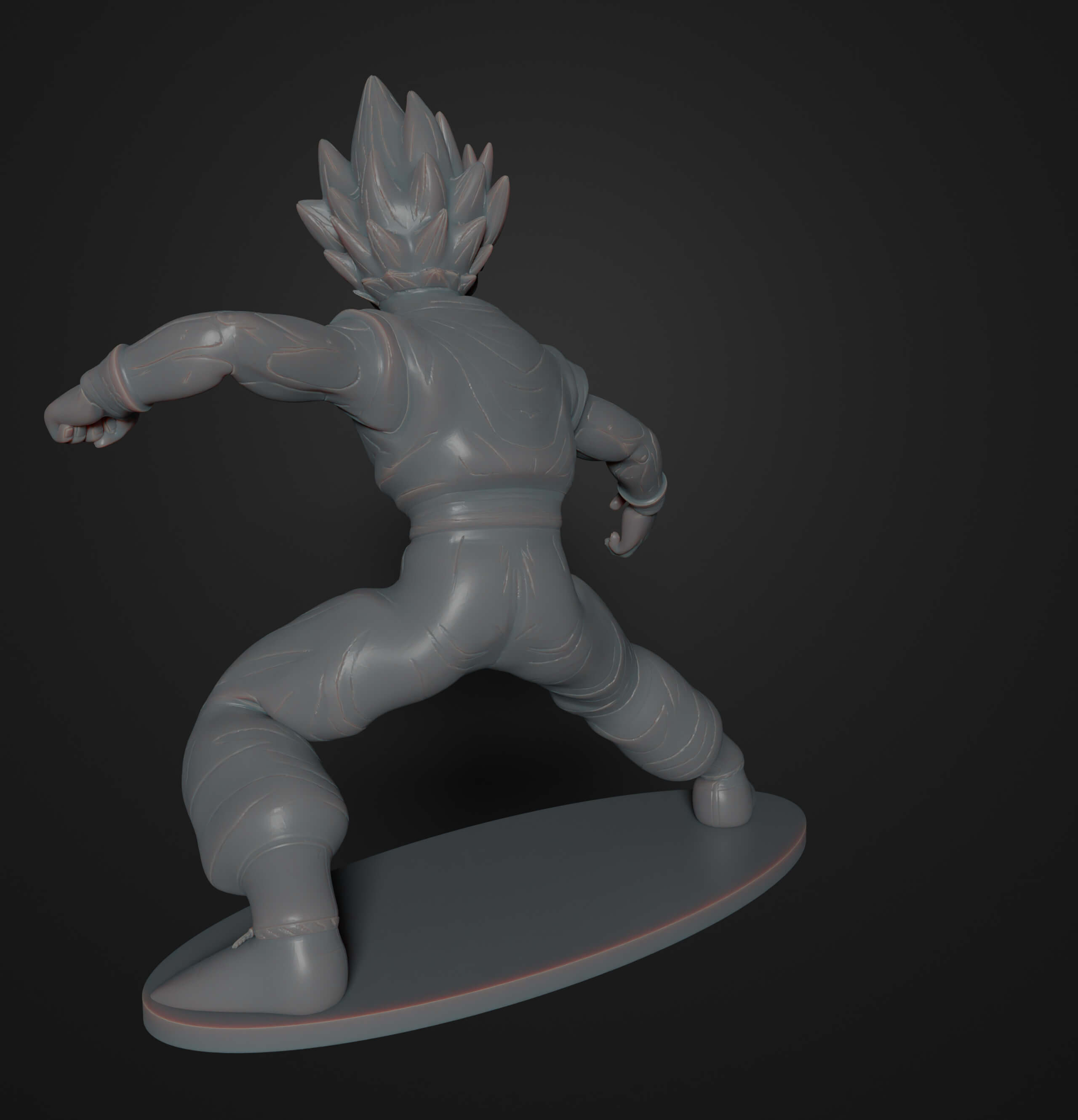 Son Goku Minifigure - 3D Model by Moogar