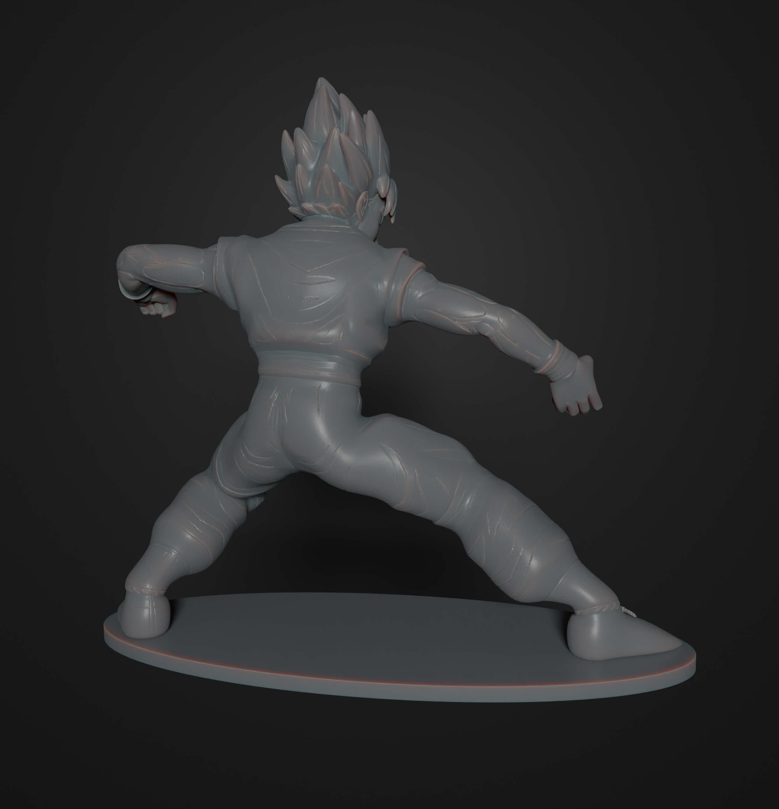 Son Goku Minifigure - 3D Model by Moogar