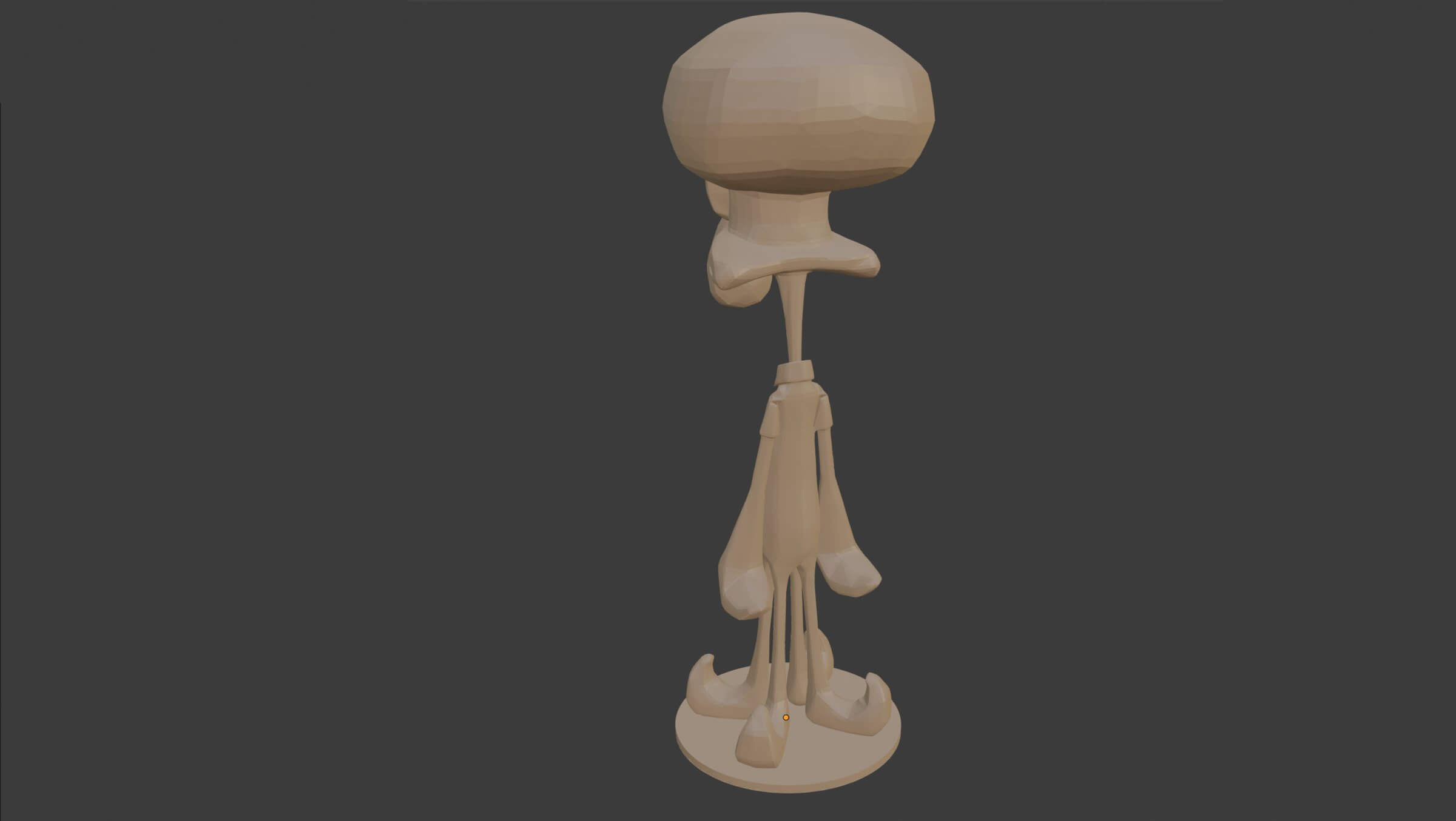 Squidward Tentacles - 3D Model by Moogar