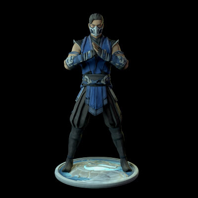Sub-Zero - Bi-Han 3D Model by Moogar
