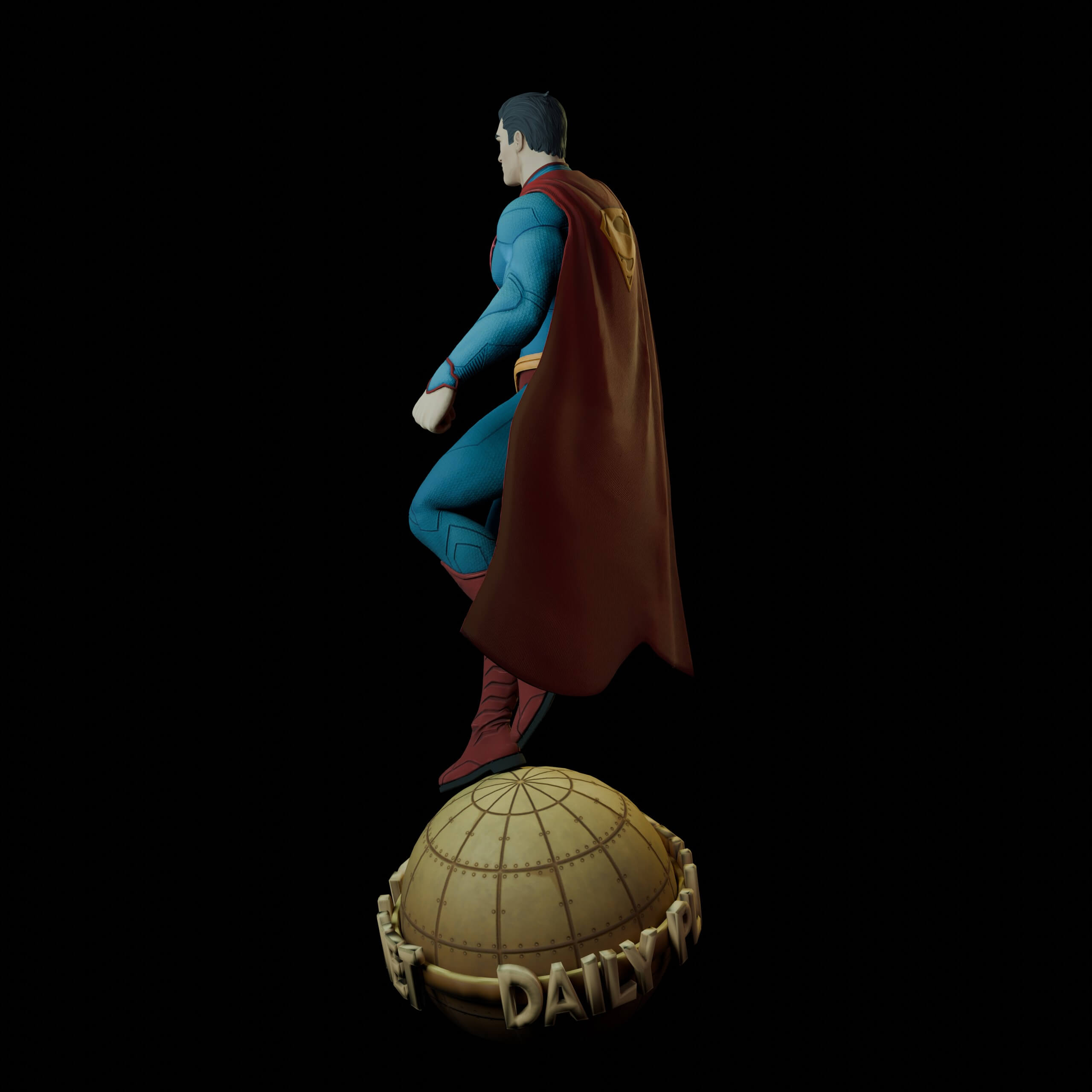 Superman Kal-El 3D Model by Moogar