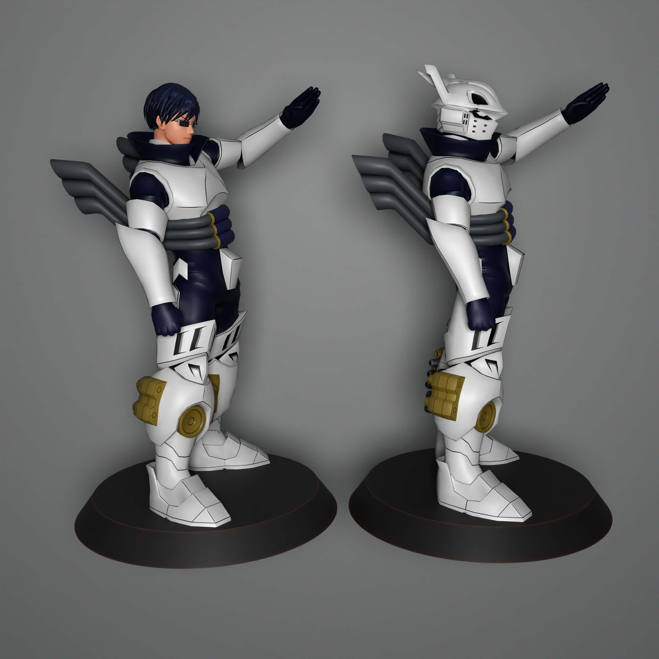 Tenya Ida Mha - 3D Model by Moogar