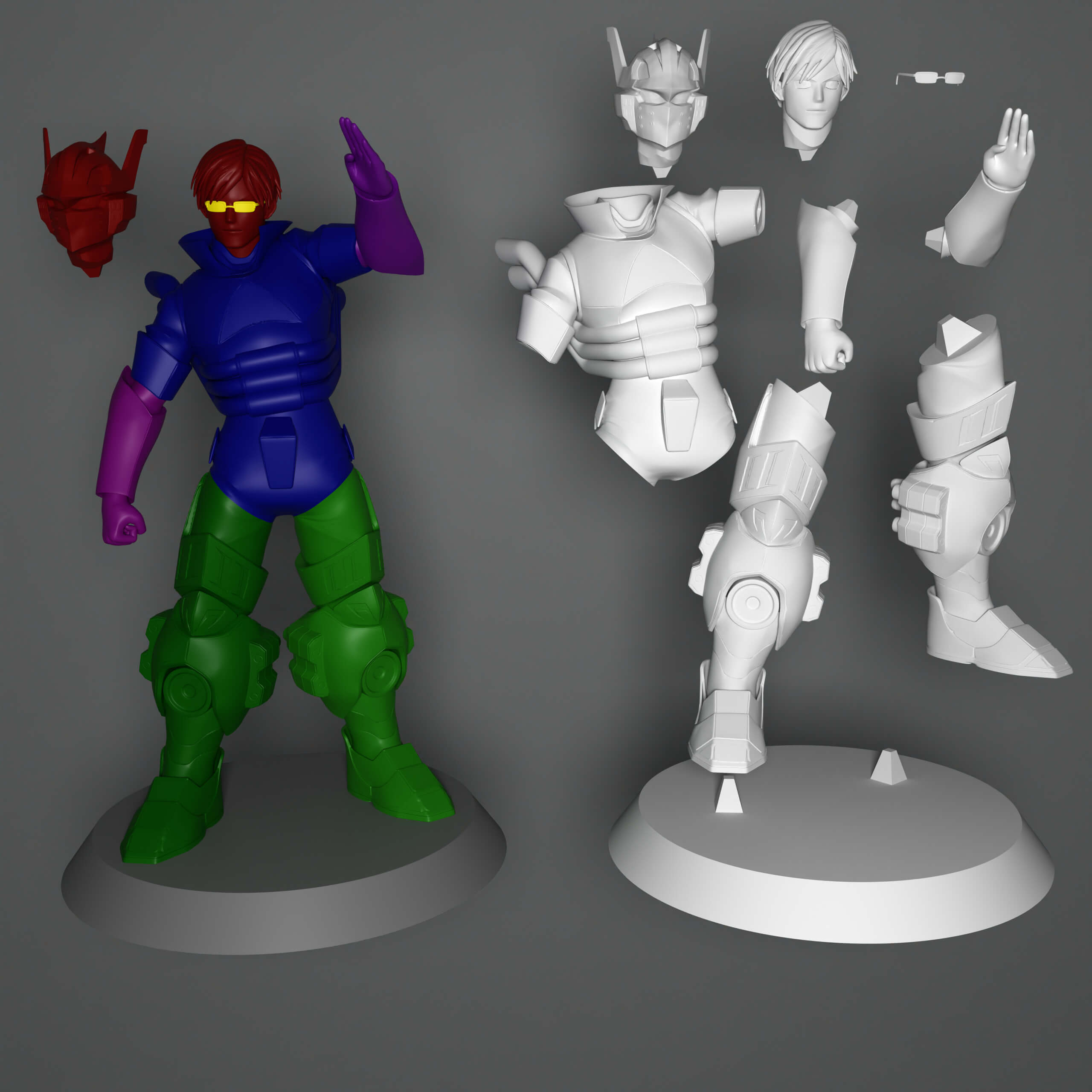 Tenya Ida Mha - 3D Model by Moogar