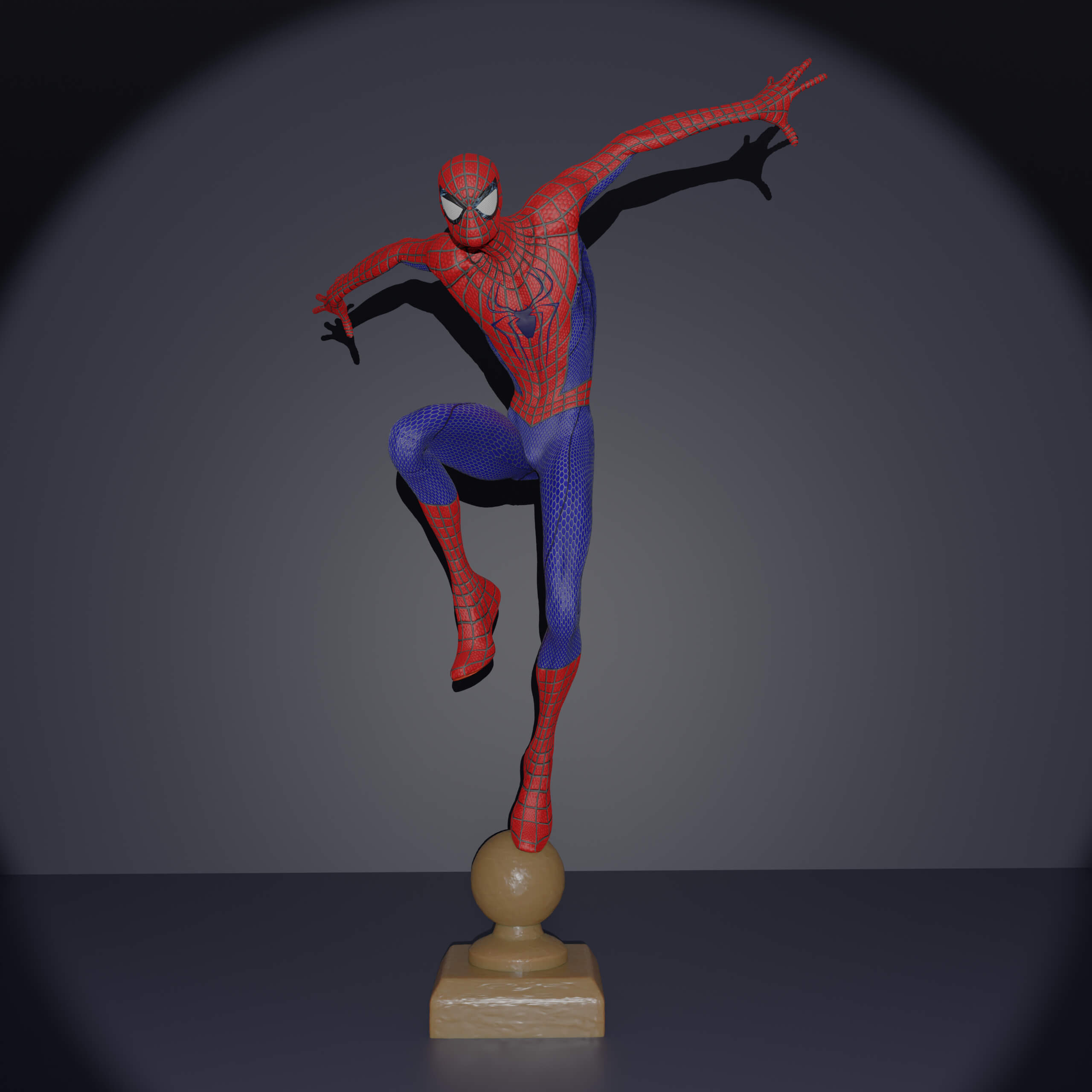 The Amazing Spider-Man 3D Model by Moogar