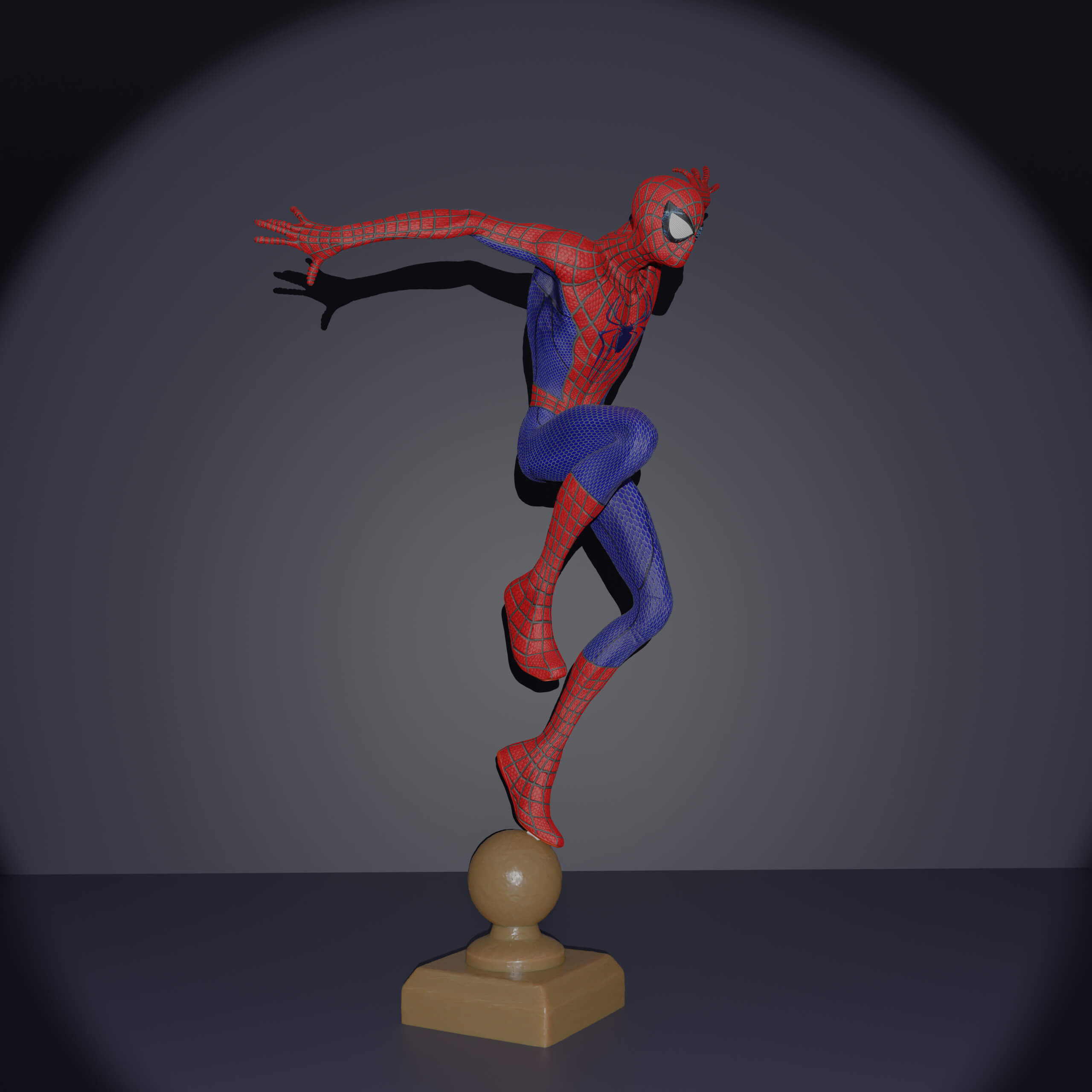 The Amazing Spider-Man 3D Model by Moogar