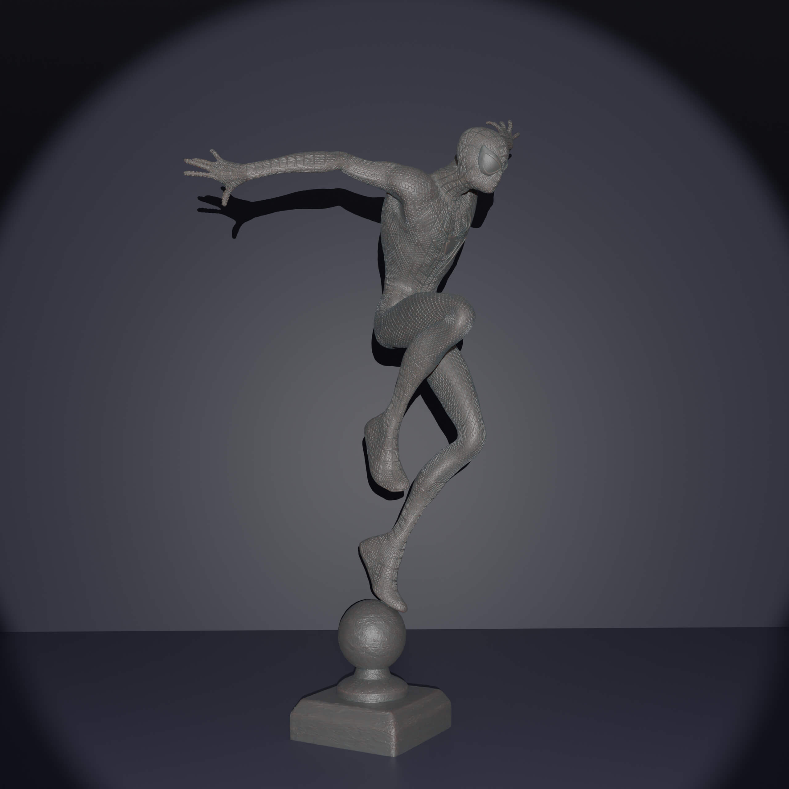 The Amazing Spider-Man 3D Model by Moogar