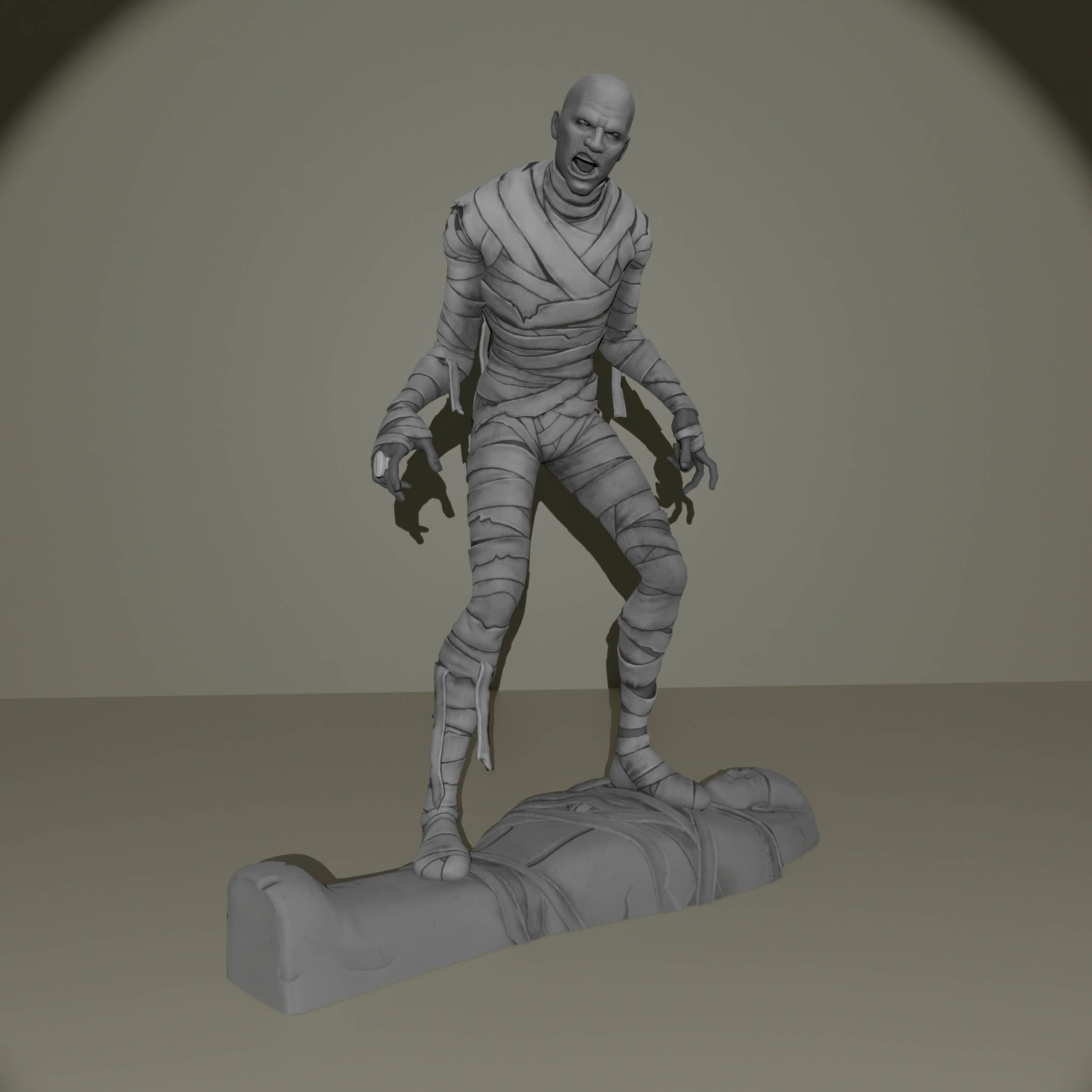 The Mummy - 3D Model by Moogar