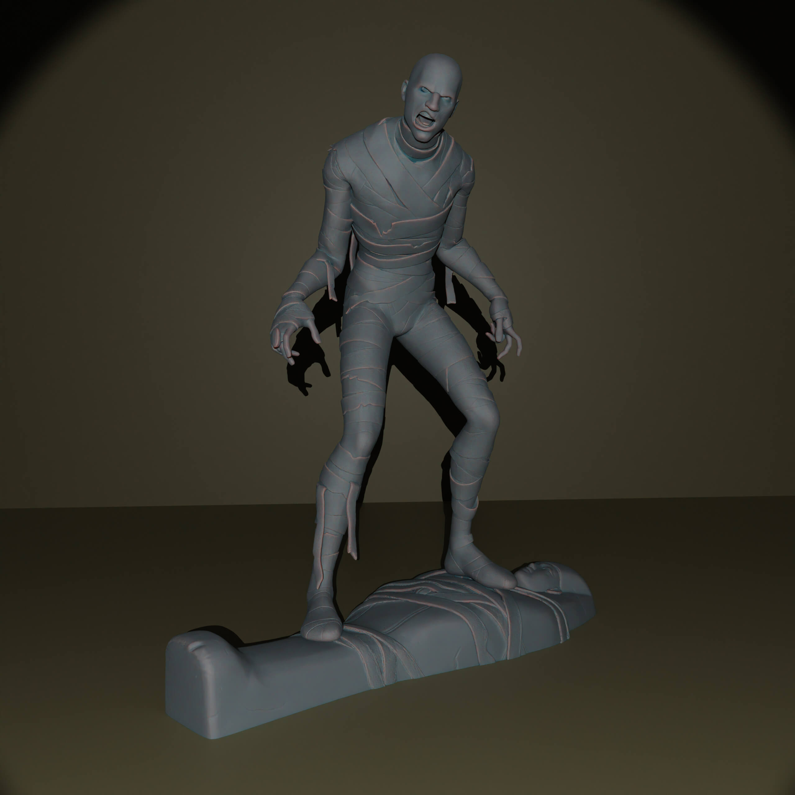 The Mummy - 3D Model by Moogar