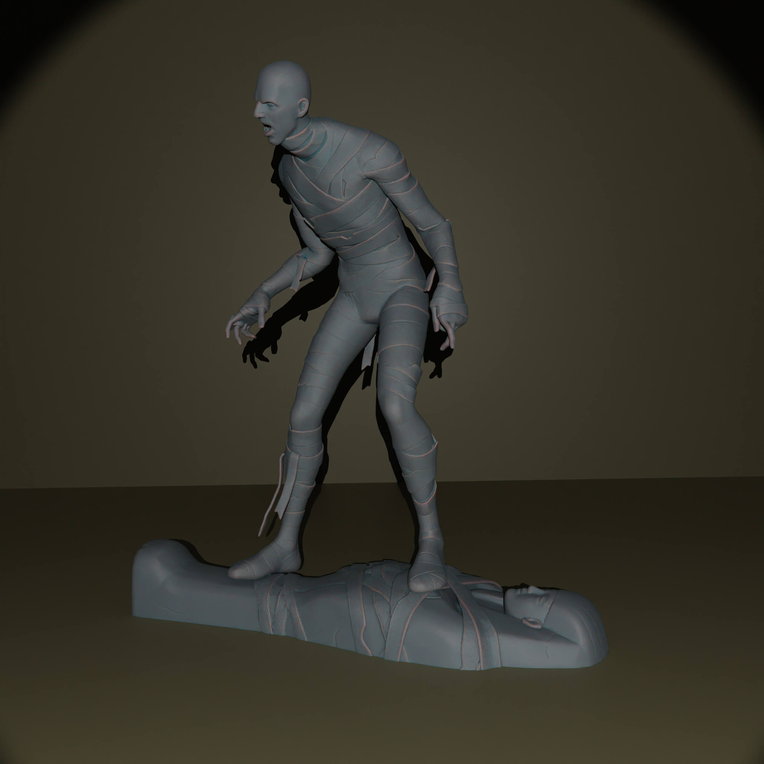 The Mummy - 3D Model by Moogar
