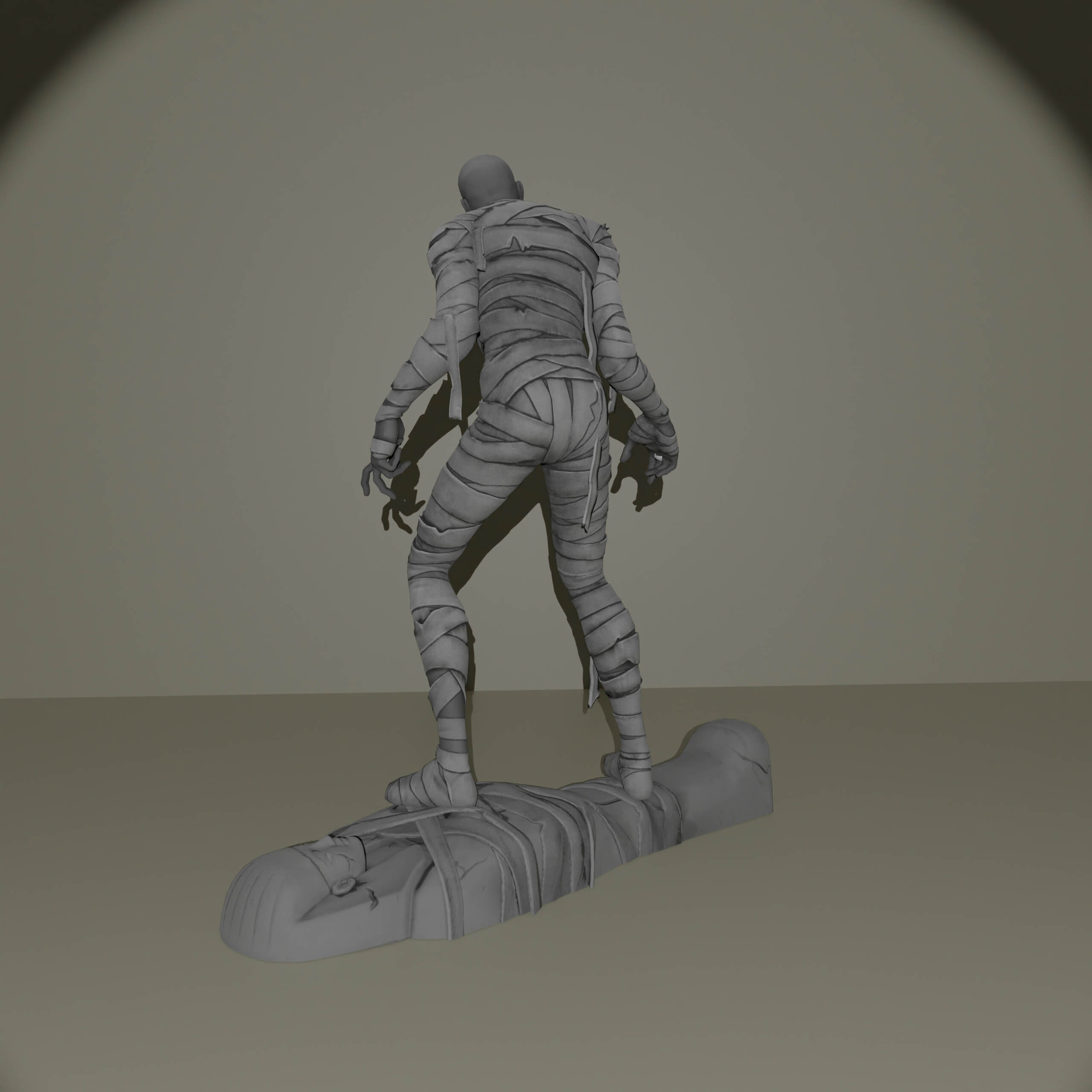 The Mummy - 3D Model by Moogar