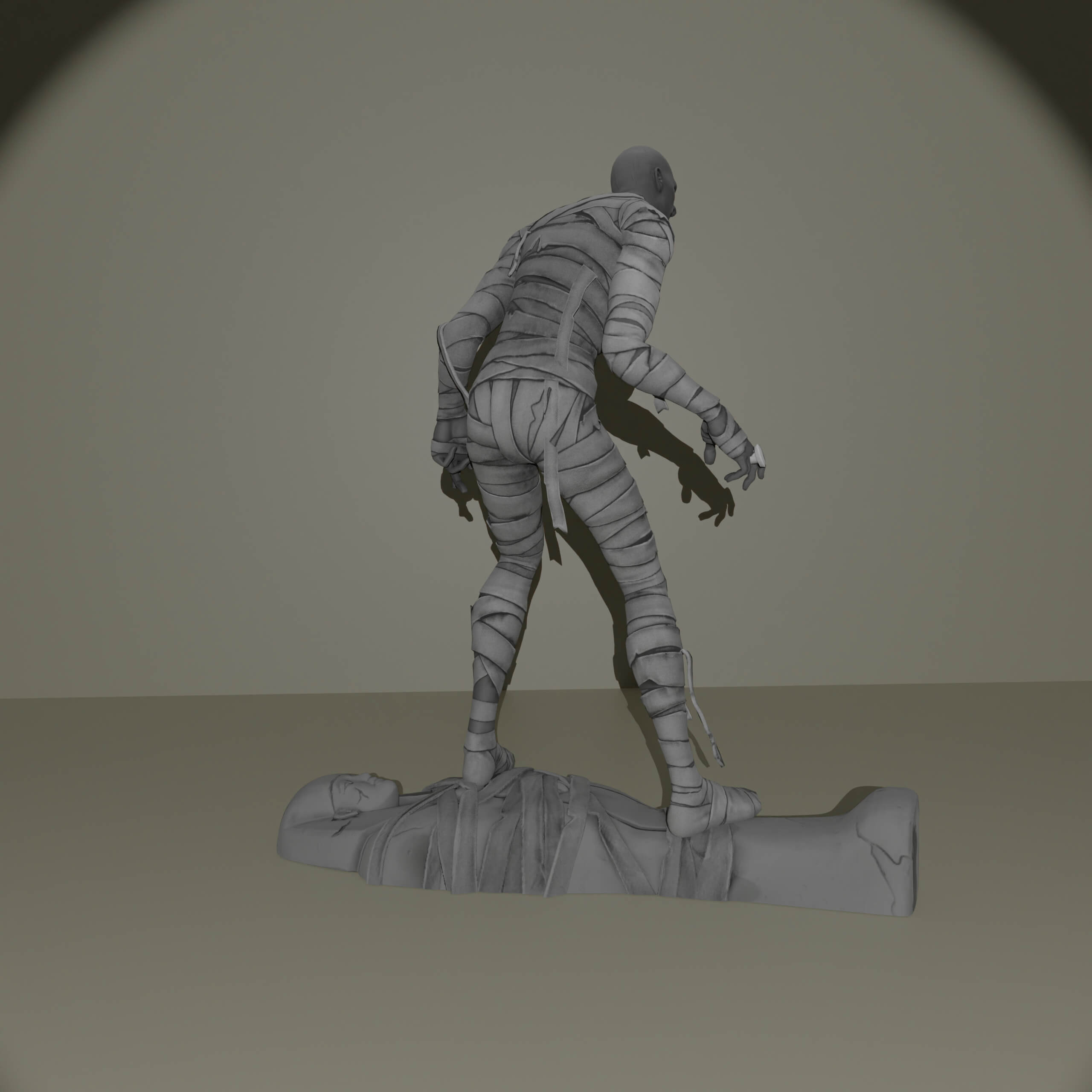 The Mummy - 3D Model by Moogar