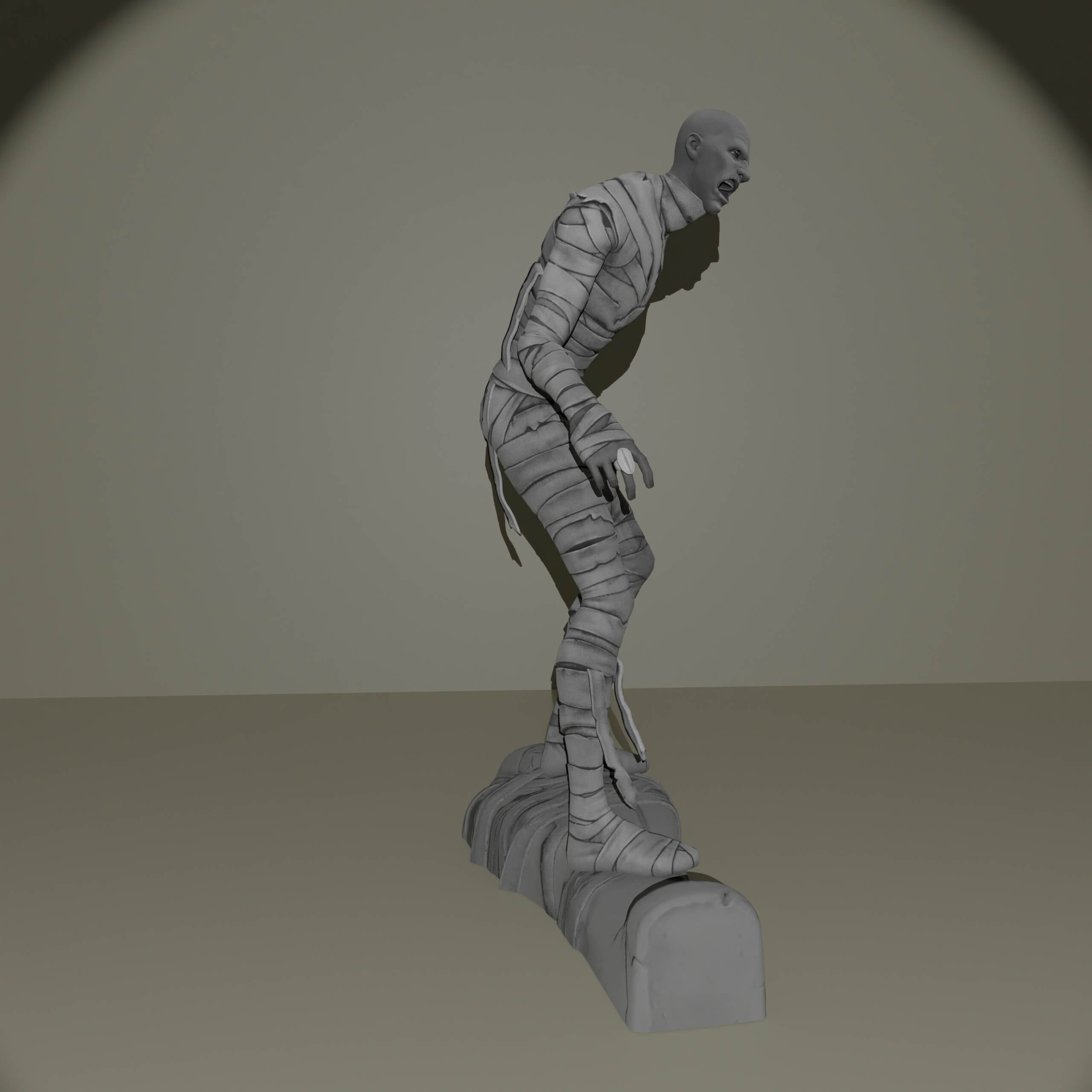 The Mummy - 3D Model by Moogar
