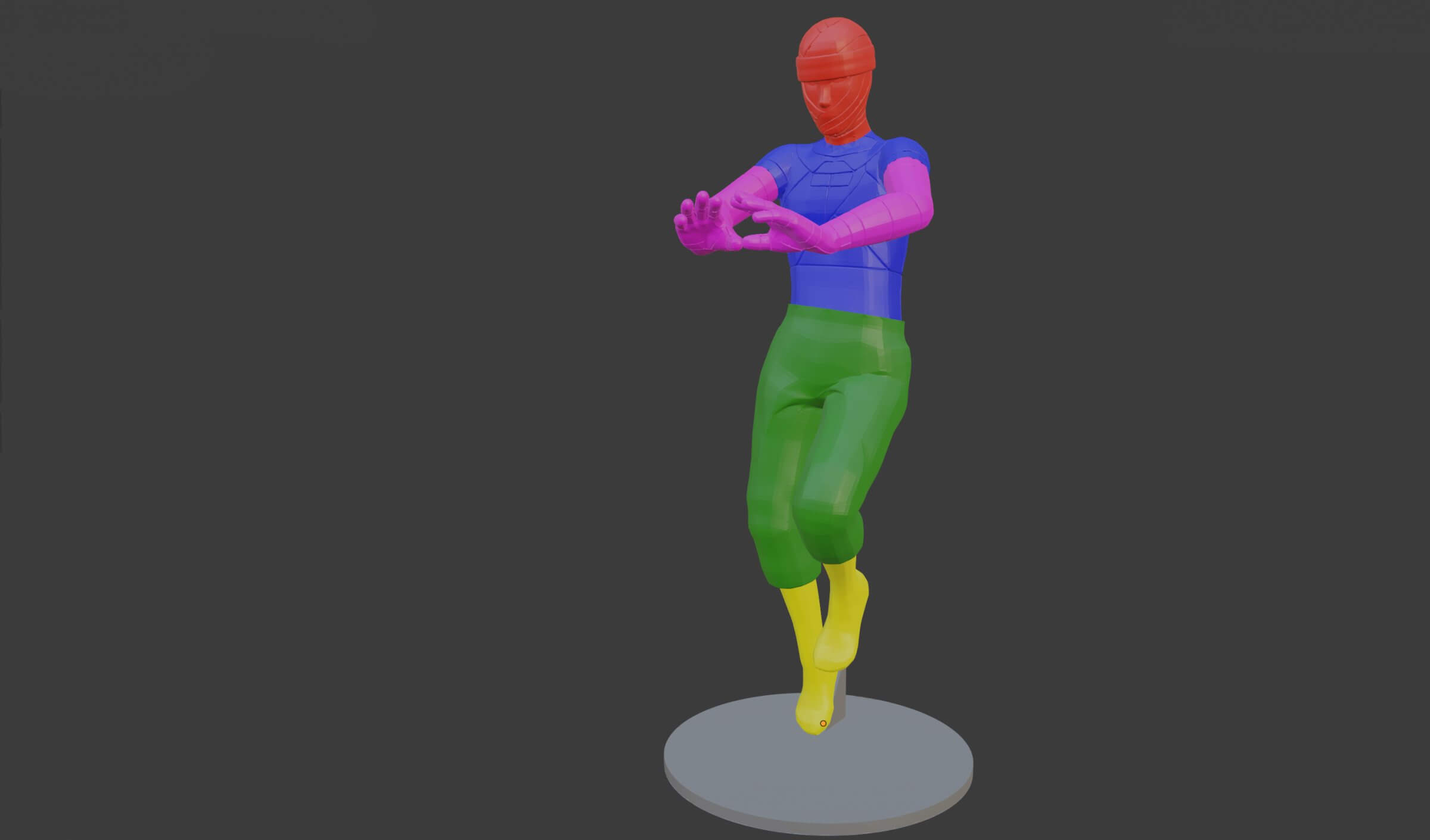 The Second Tsuchikage Mu - 3D Model by Moogar