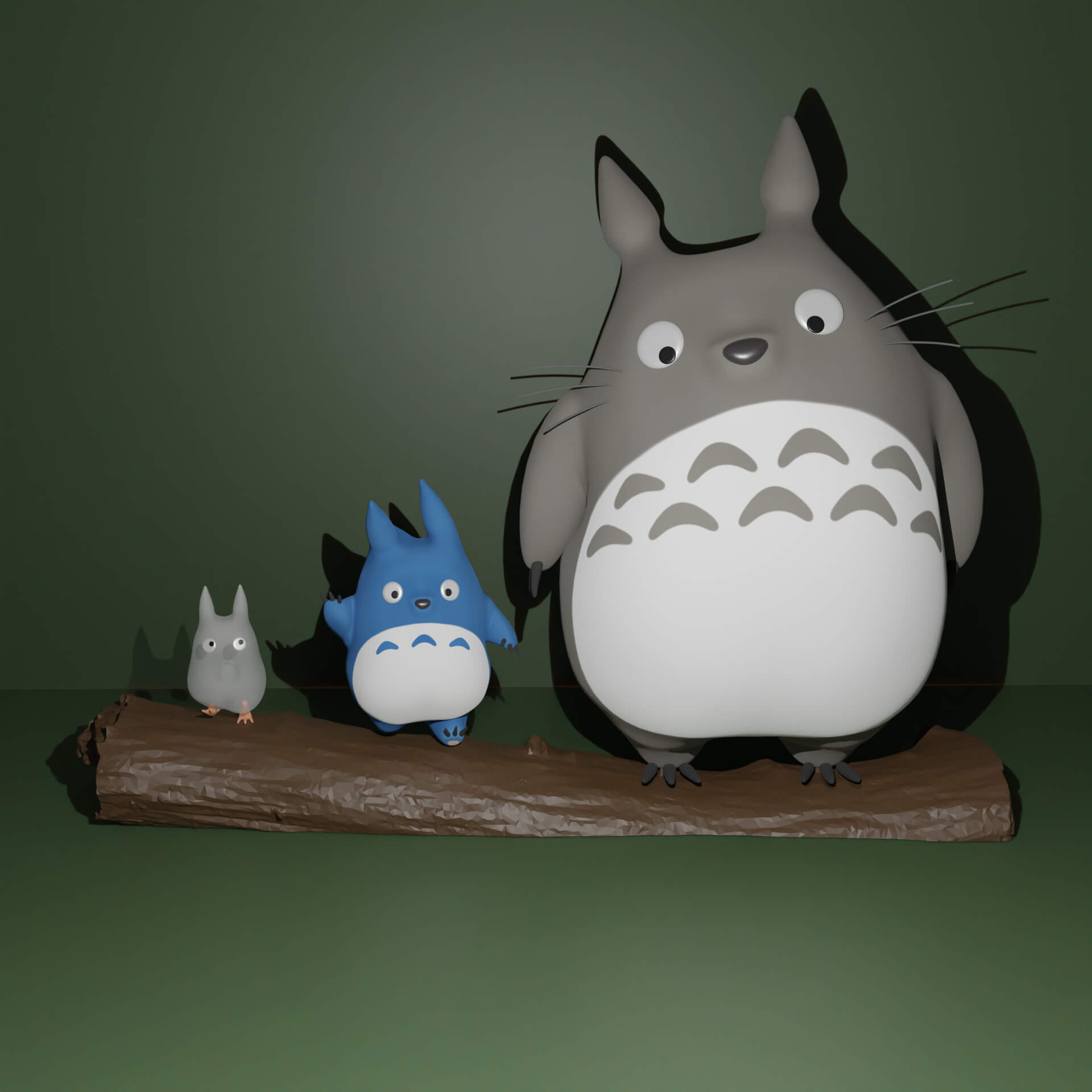 My Neighbor Totoro - 3D Model by Moogar