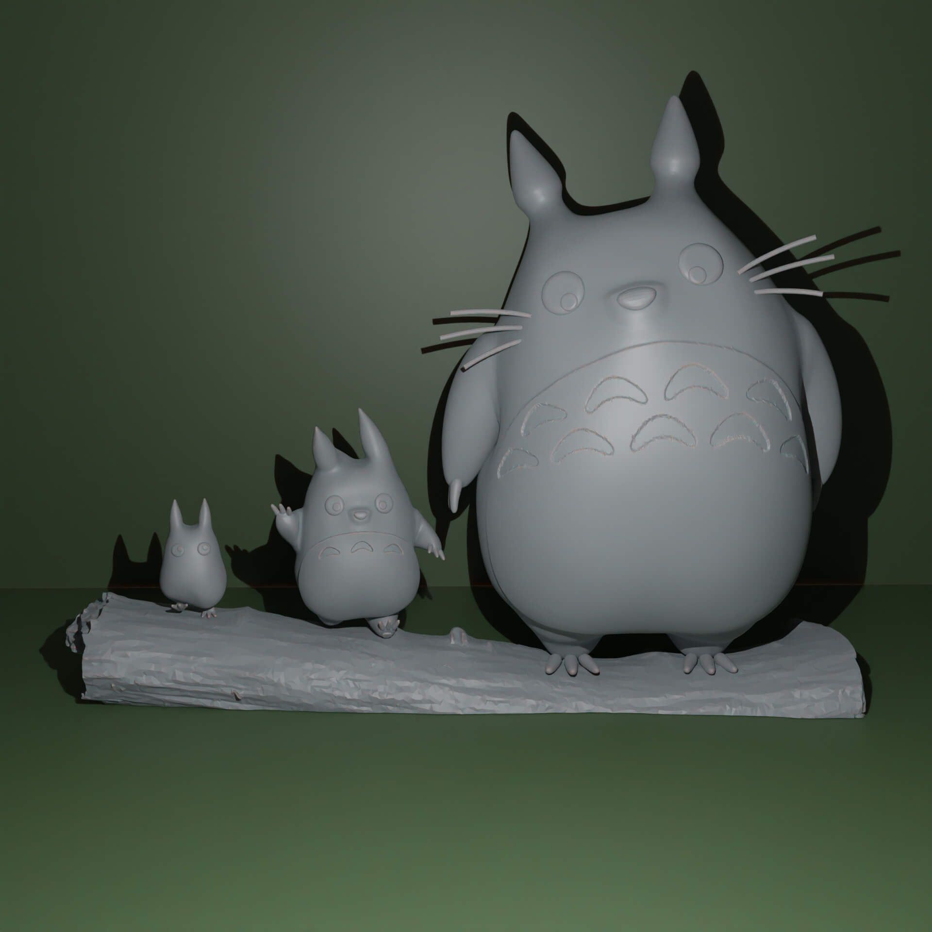 My Neighbor Totoro - 3D Model by Moogar