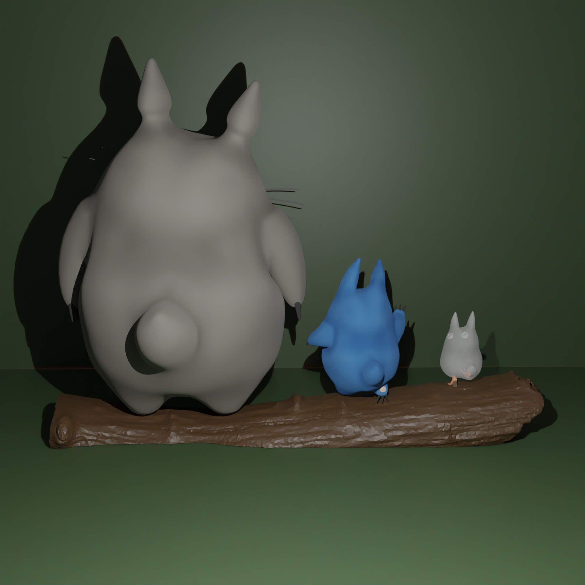 My Neighbor Totoro - 3D Model by Moogar