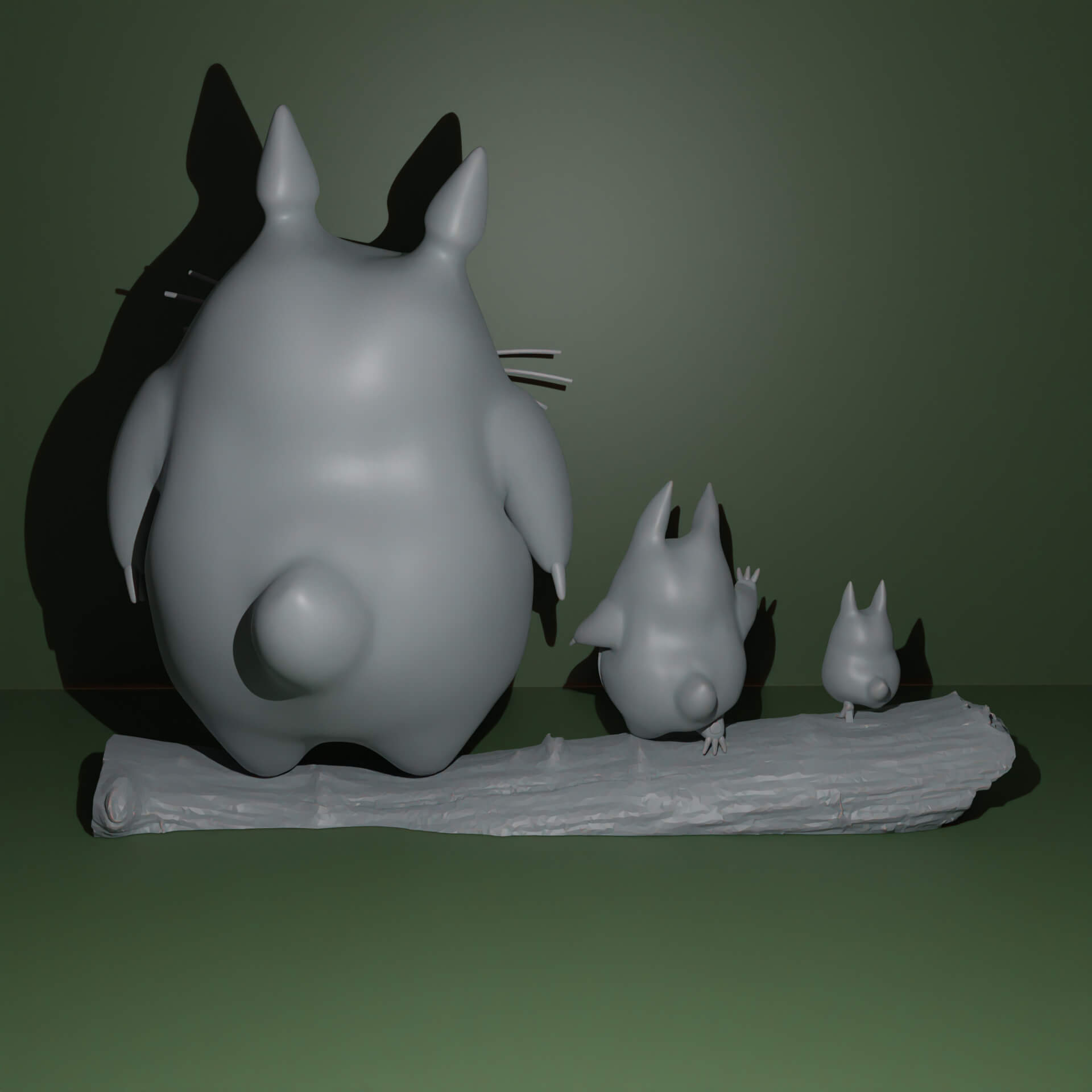 My Neighbor Totoro - 3D Model by Moogar