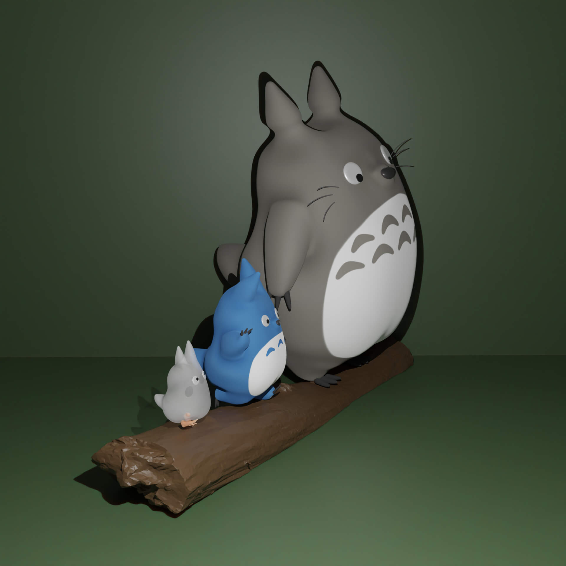 My Neighbor Totoro - 3D Model by Moogar