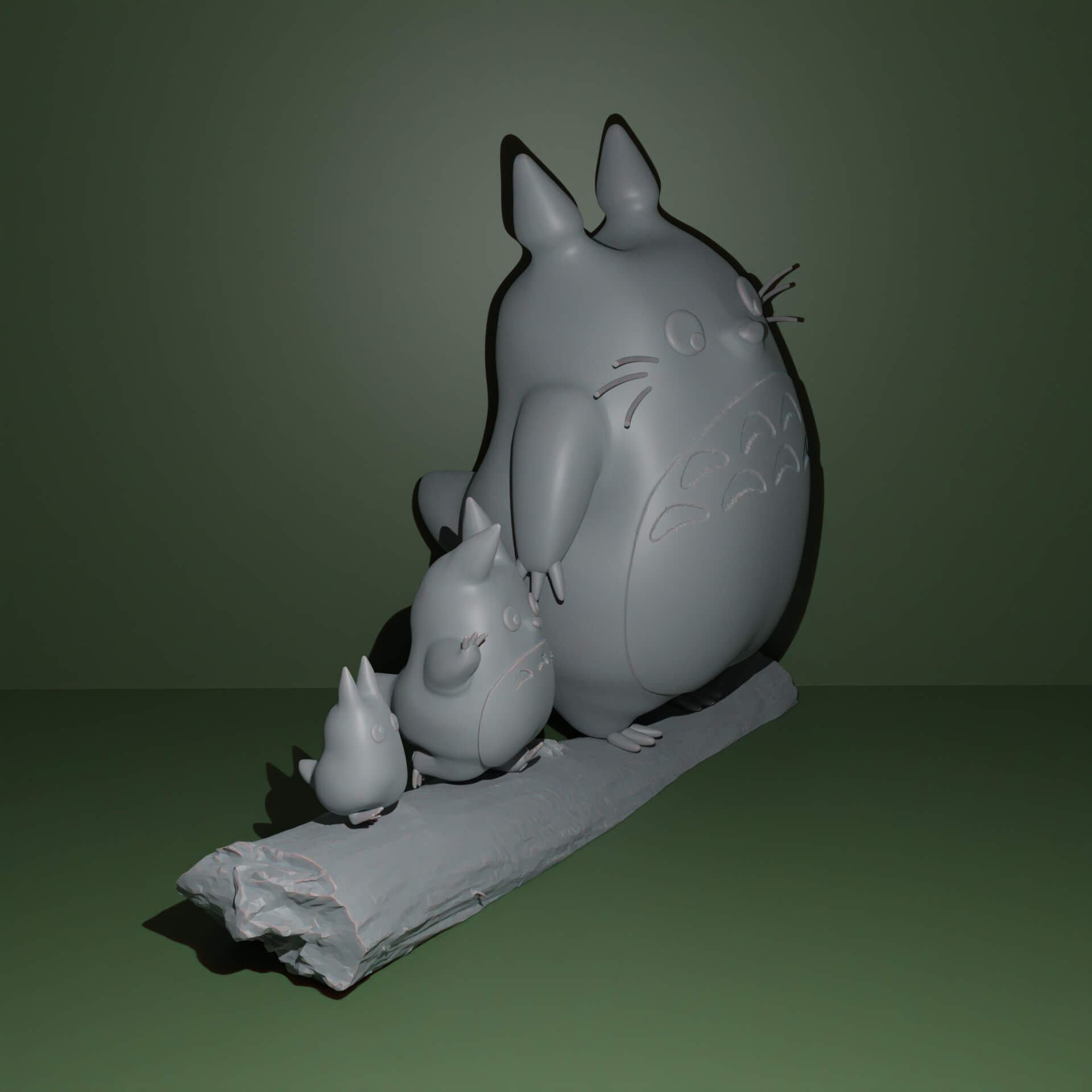 My Neighbor Totoro - 3D Model by Moogar