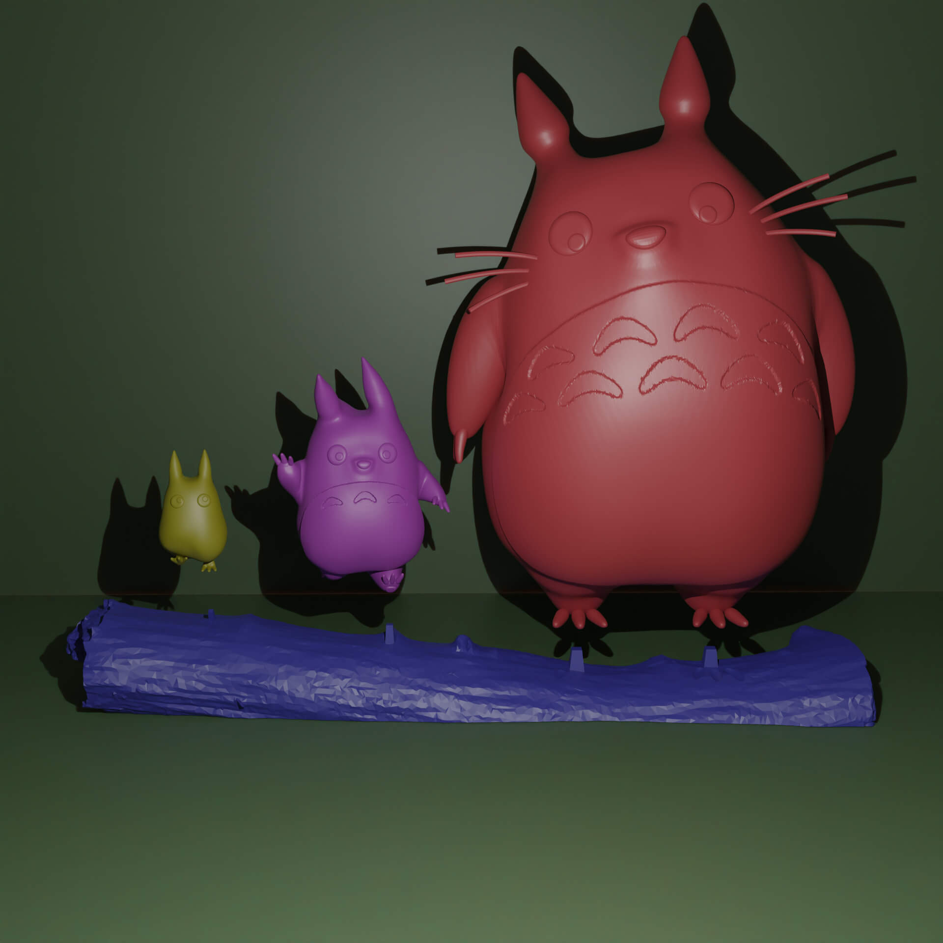 My Neighbor Totoro - 3D Model by Moogar