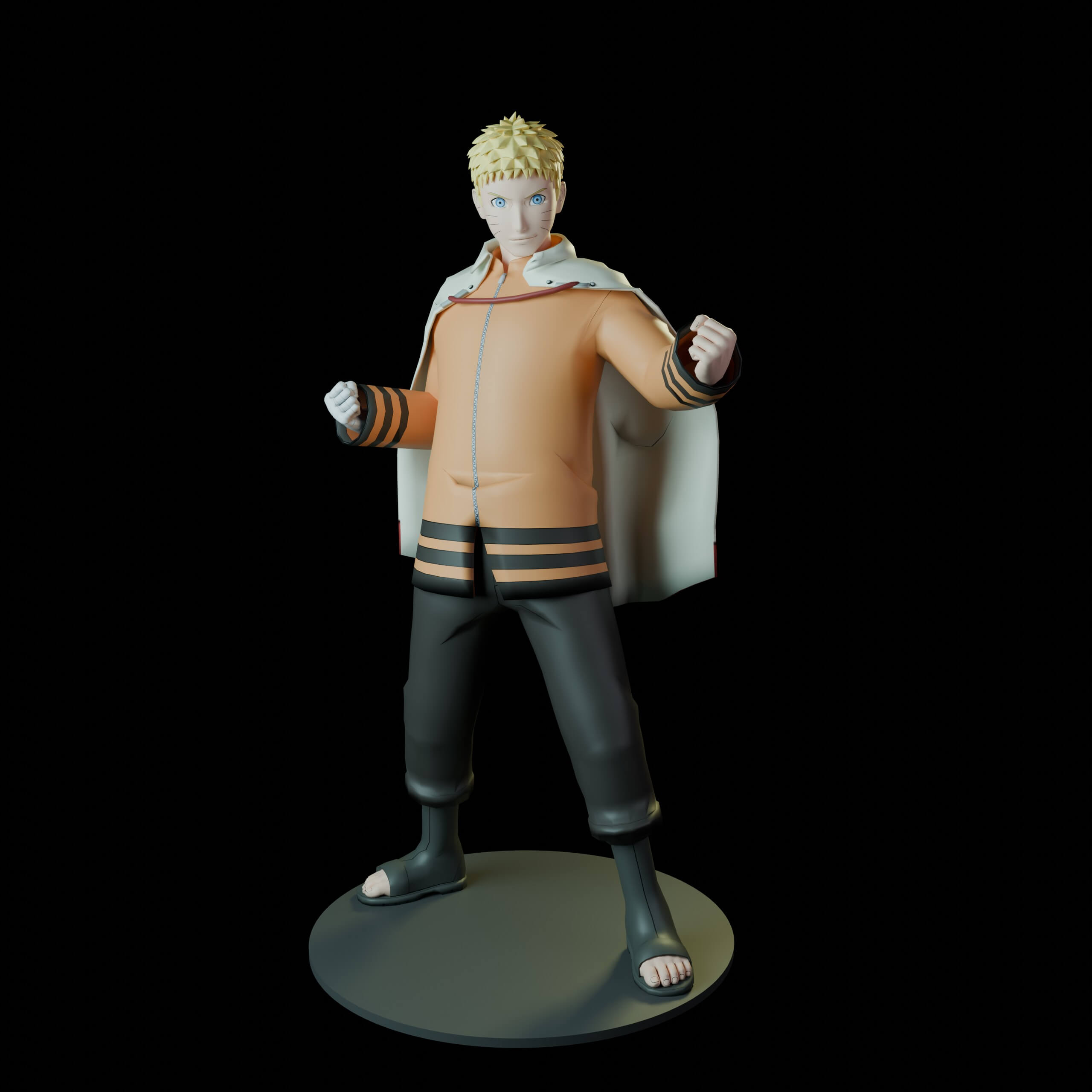 Uzumaki Naruto from Boruto - 3D Model by Moogar