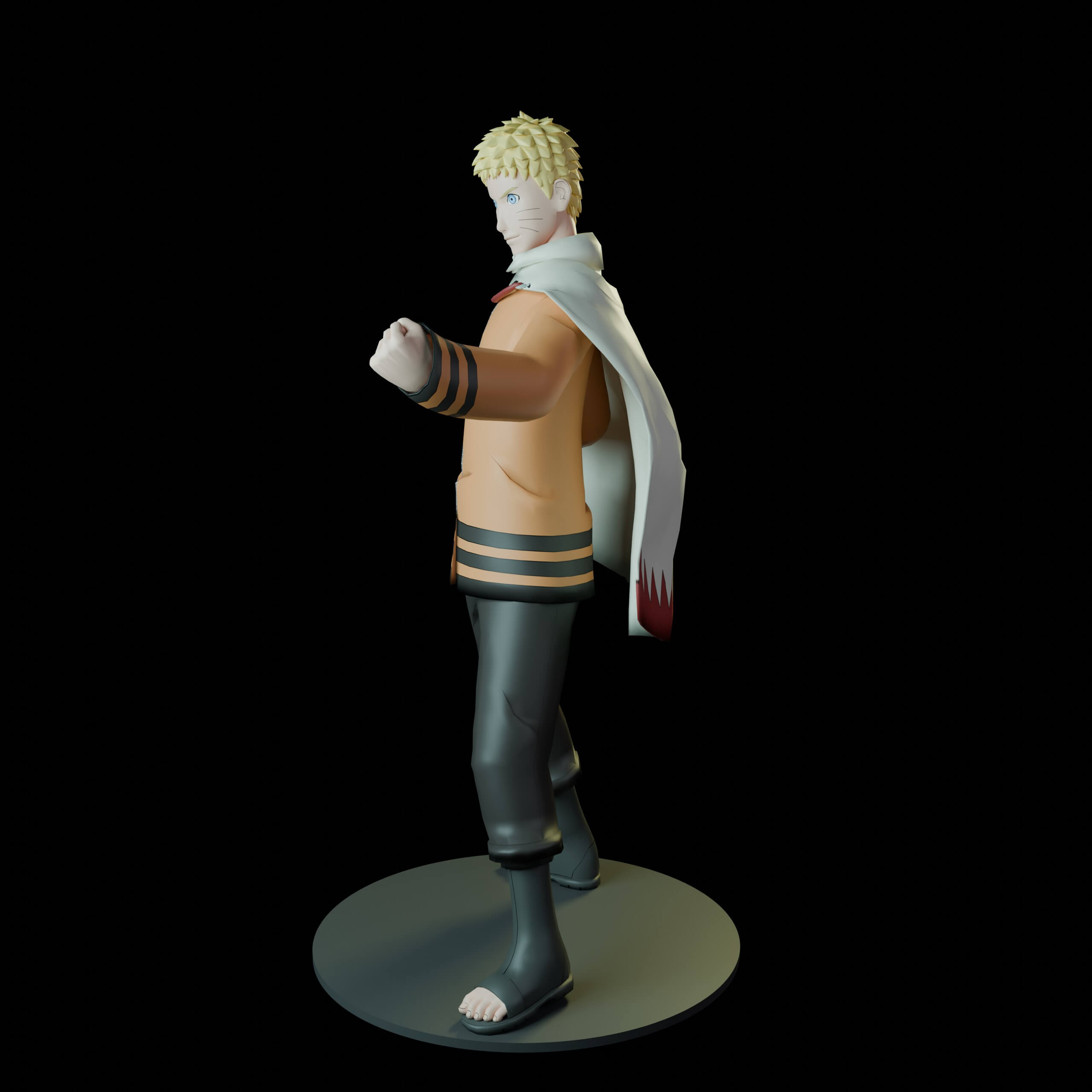 Uzumaki Naruto from Boruto - 3D Model by Moogar