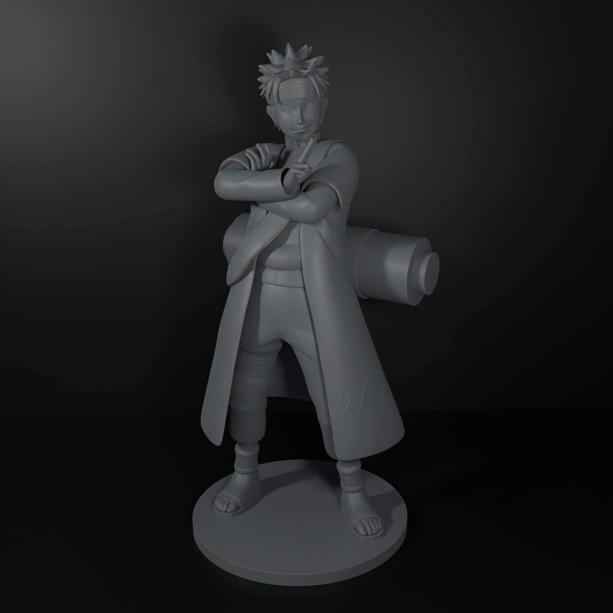 Uzumaki Nauto - 3D Model by Moogar