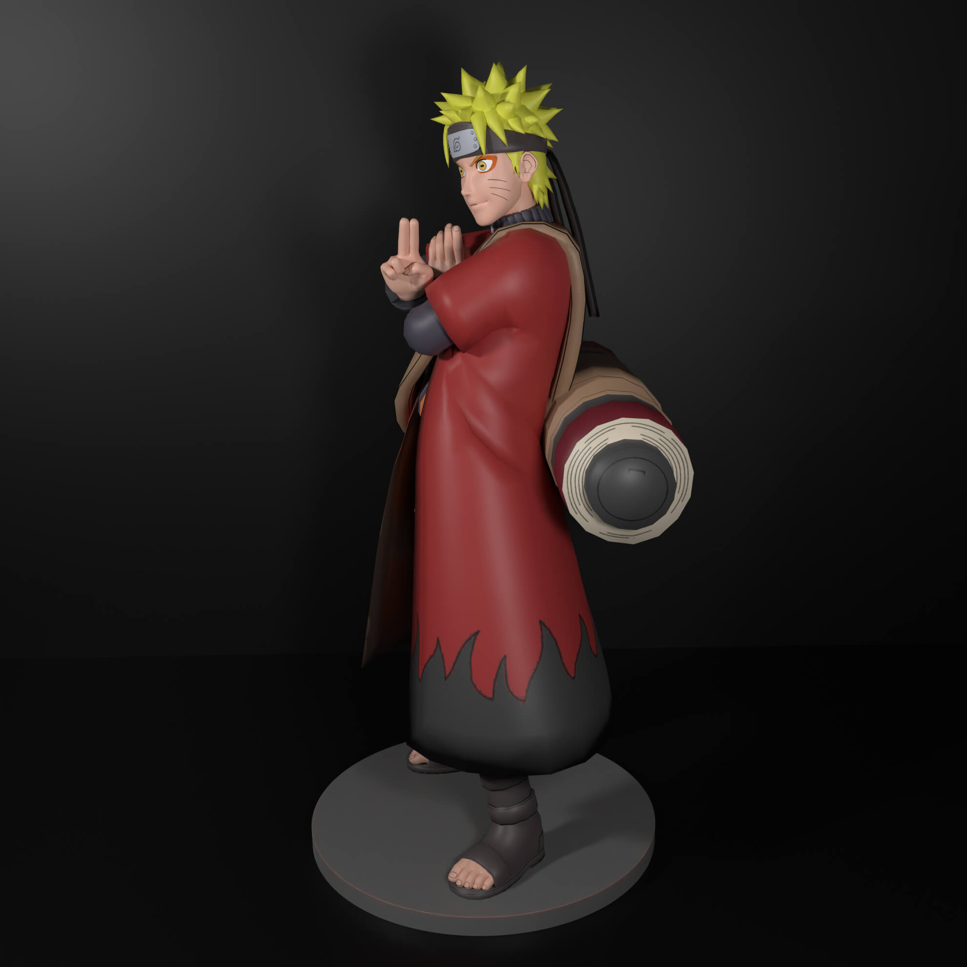 Uzumaki Nauto - 3D Model by Moogar