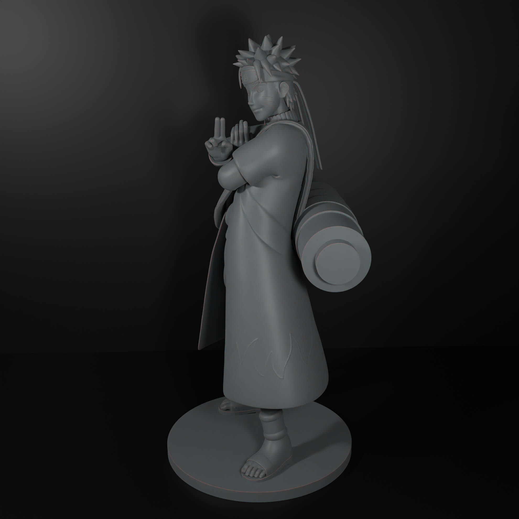 Uzumaki Nauto - 3D Model by Moogar