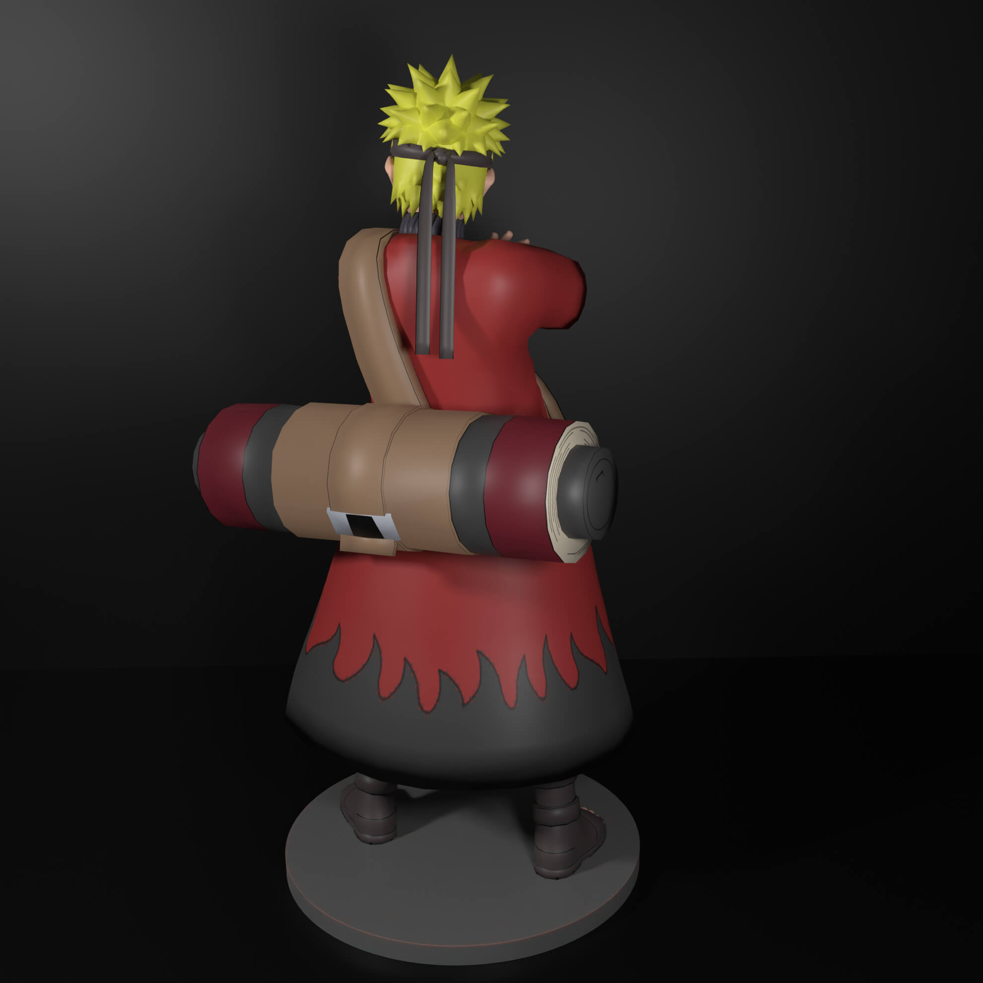 Uzumaki Nauto - 3D Model by Moogar