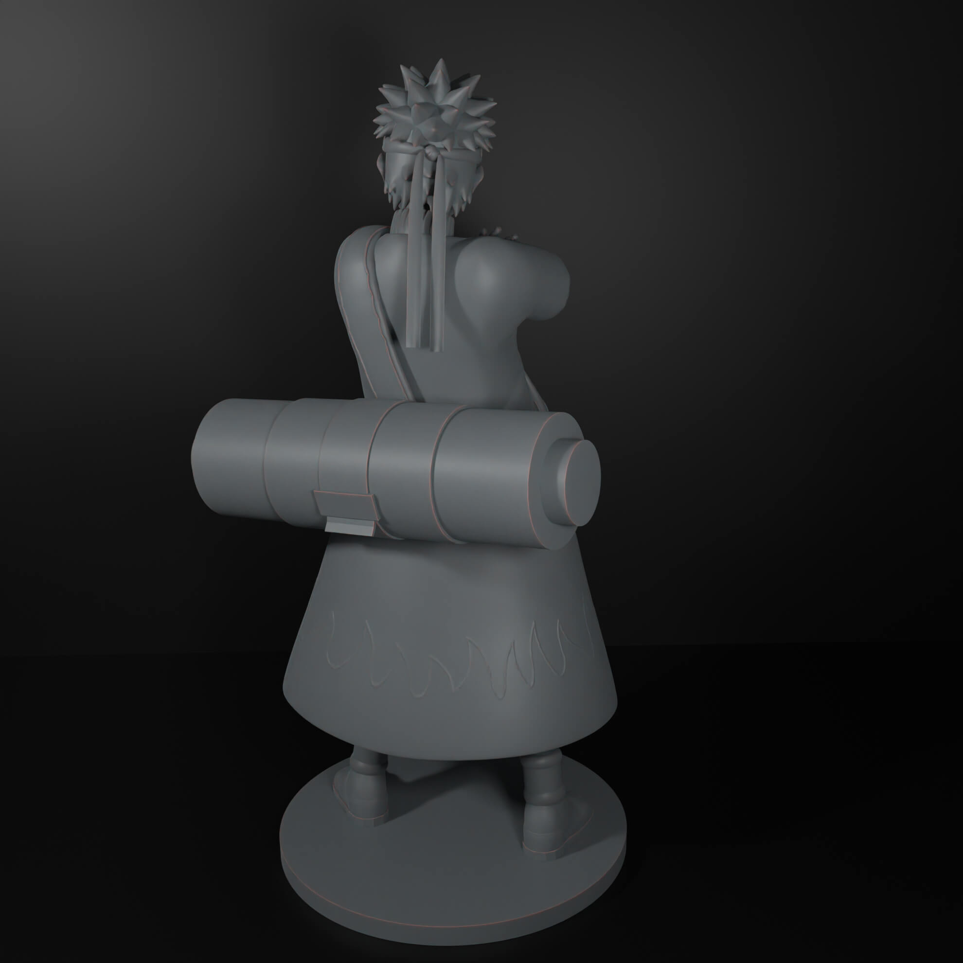 Uzumaki Nauto - 3D Model by Moogar
