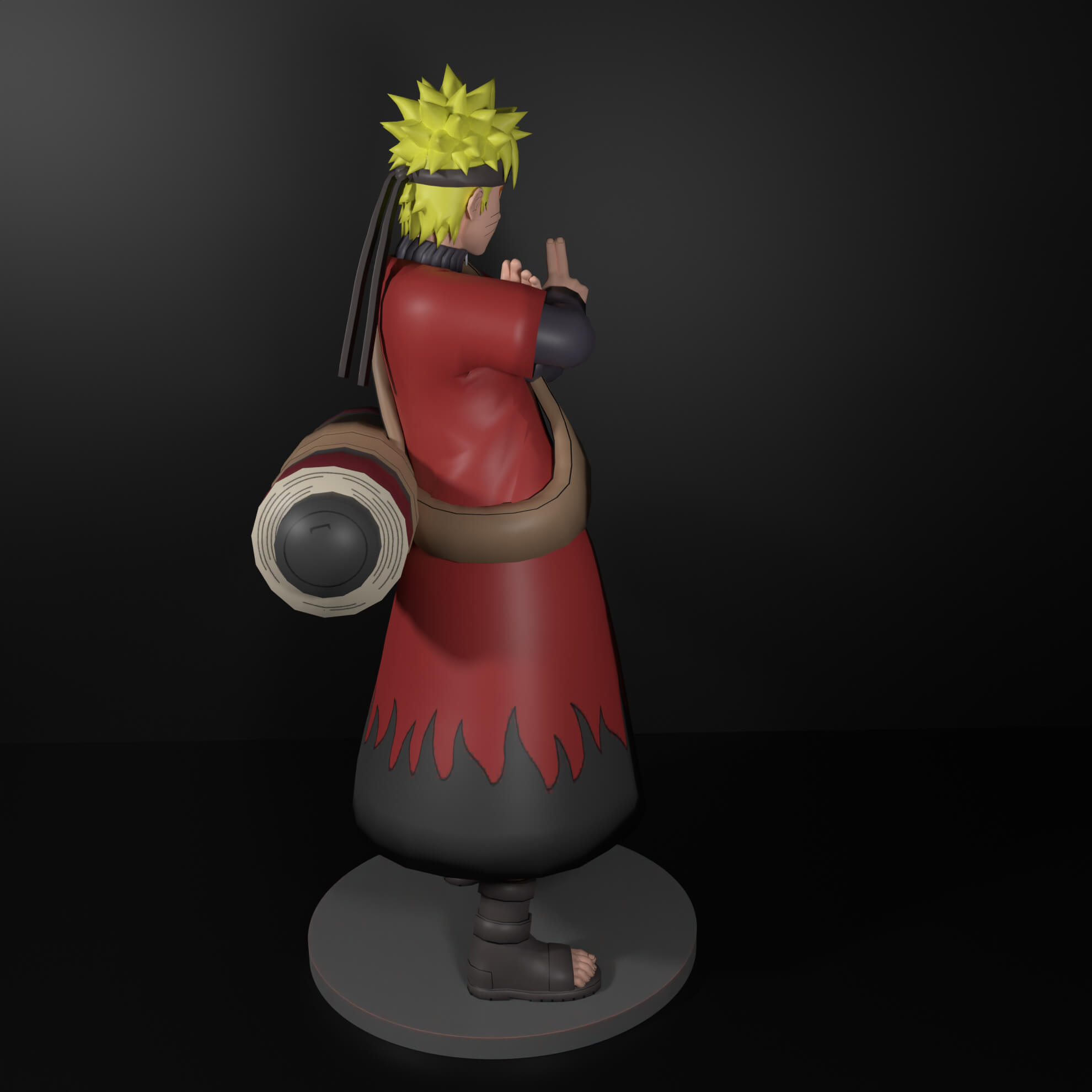 Uzumaki Nauto - 3D Model by Moogar