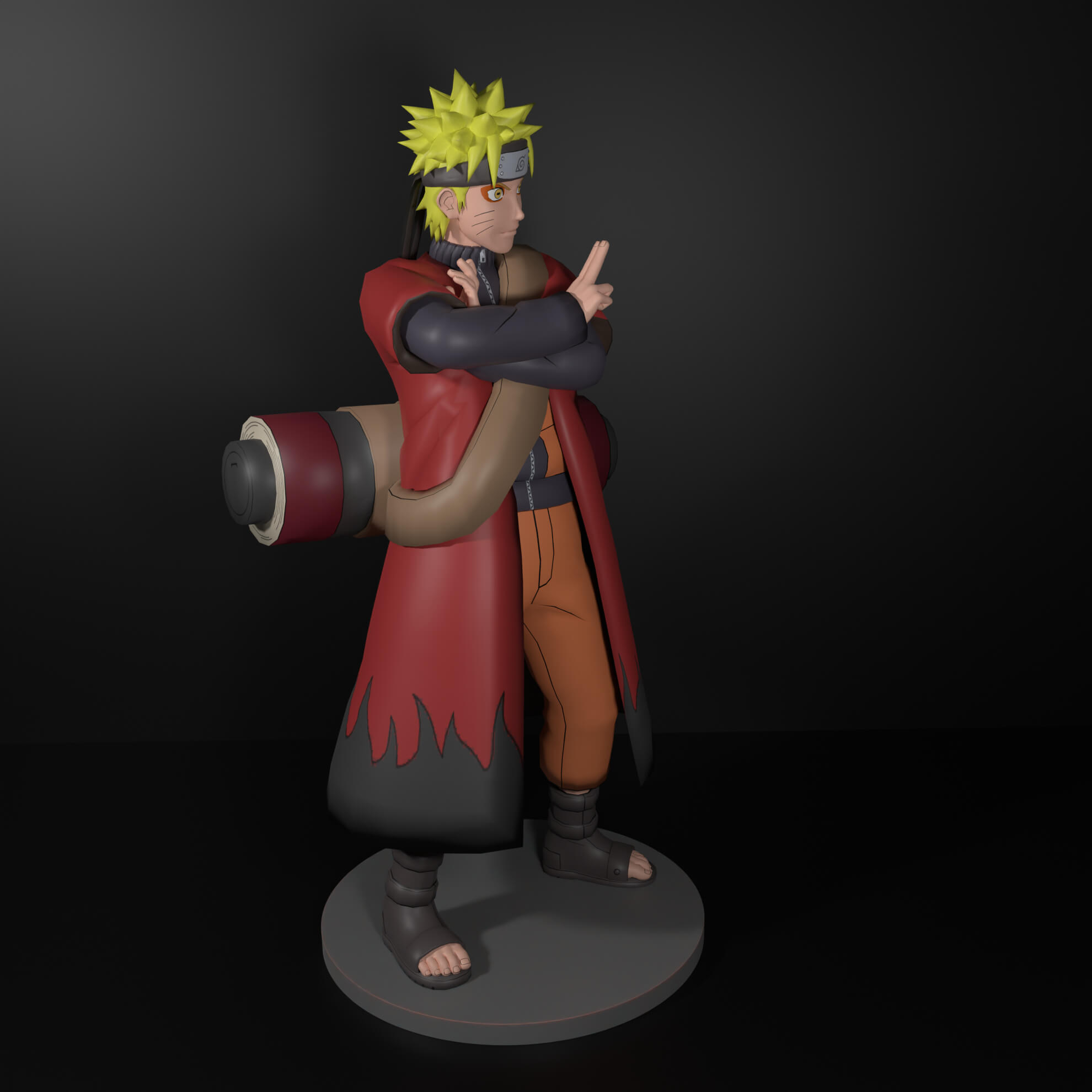 Uzumaki Nauto - 3D Model by Moogar