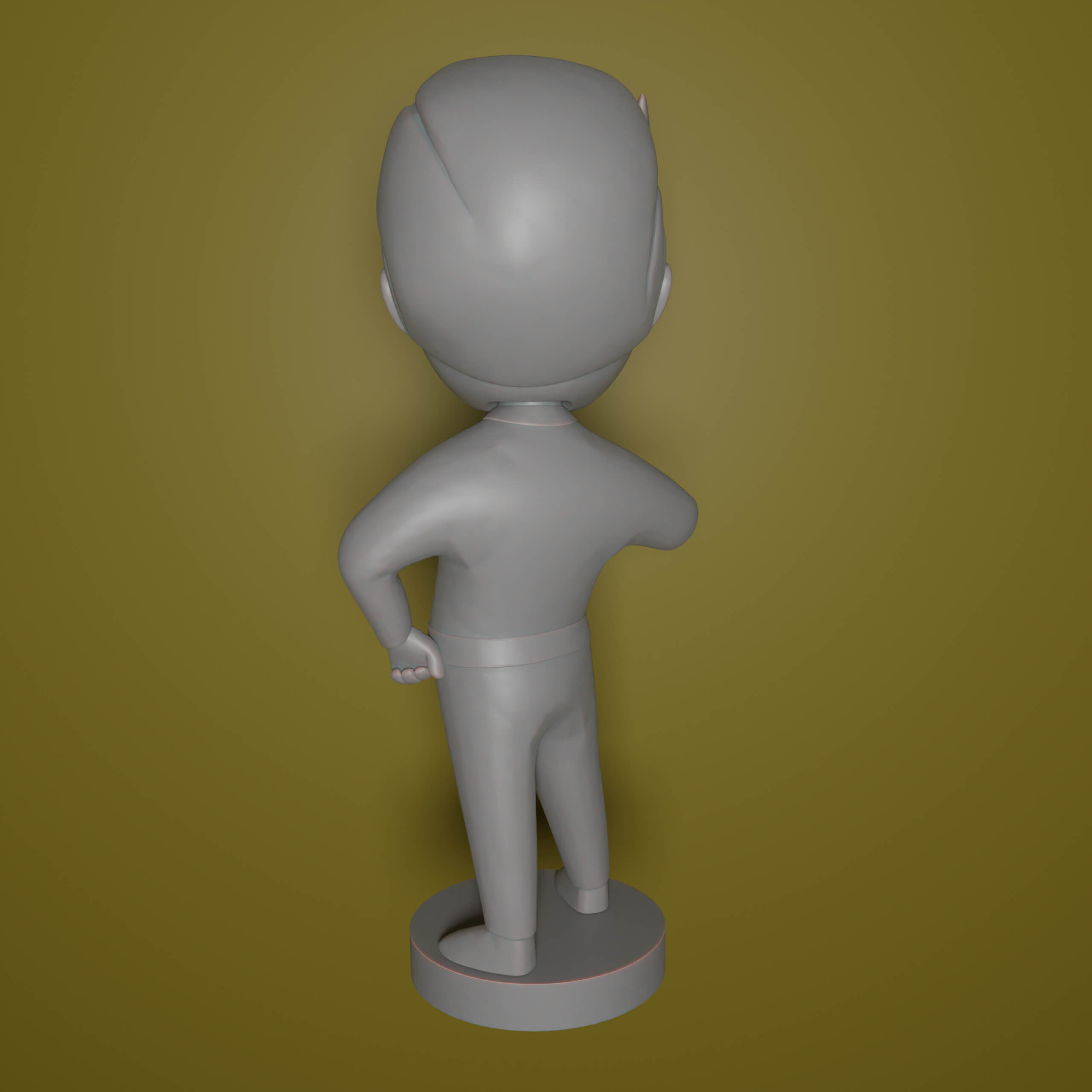 Vault Boy Fallout - 3D Model by Moogar