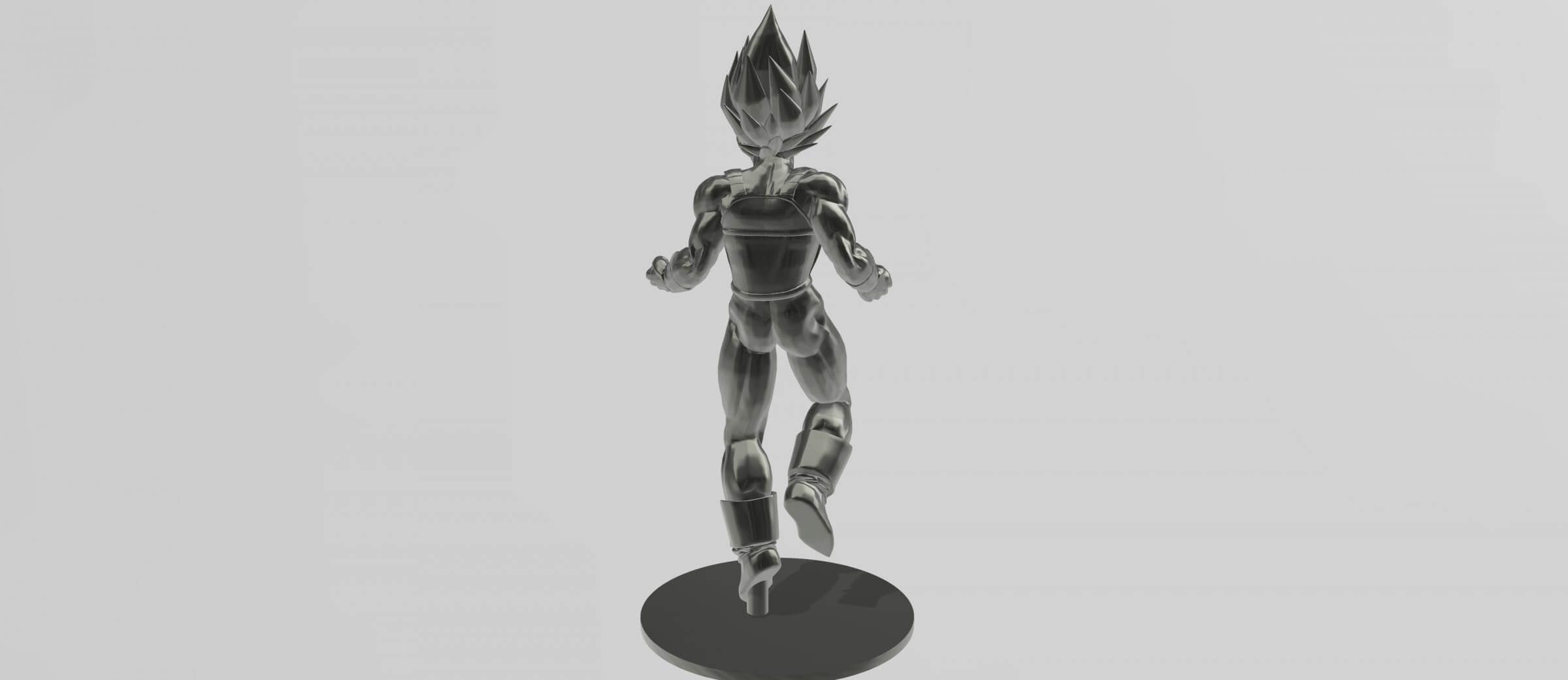 Vegeta Super Saiyan - 3D Model by Moogar